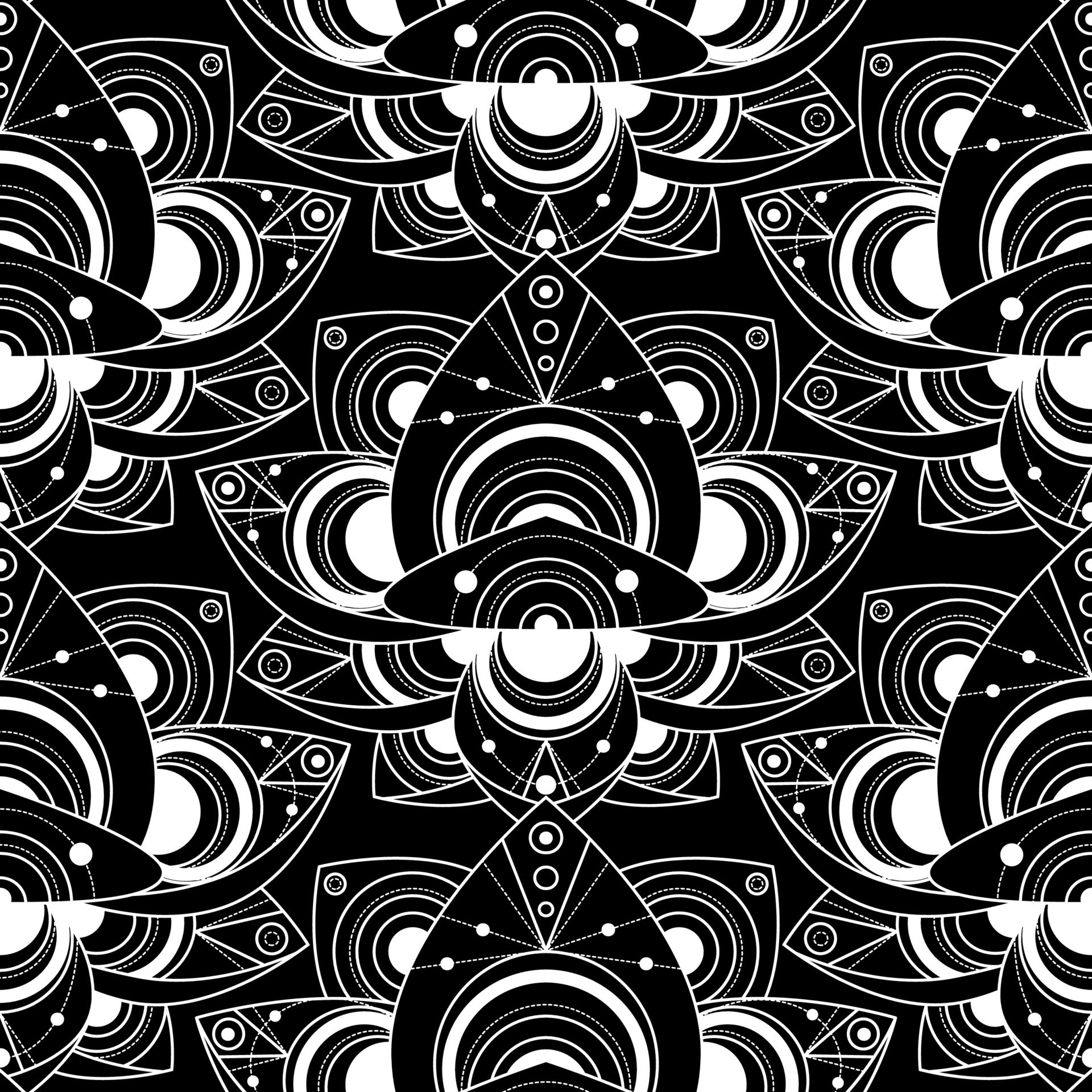 Seamless Pattern Modern Stylish Abstract Texture 16116916 Vector Art