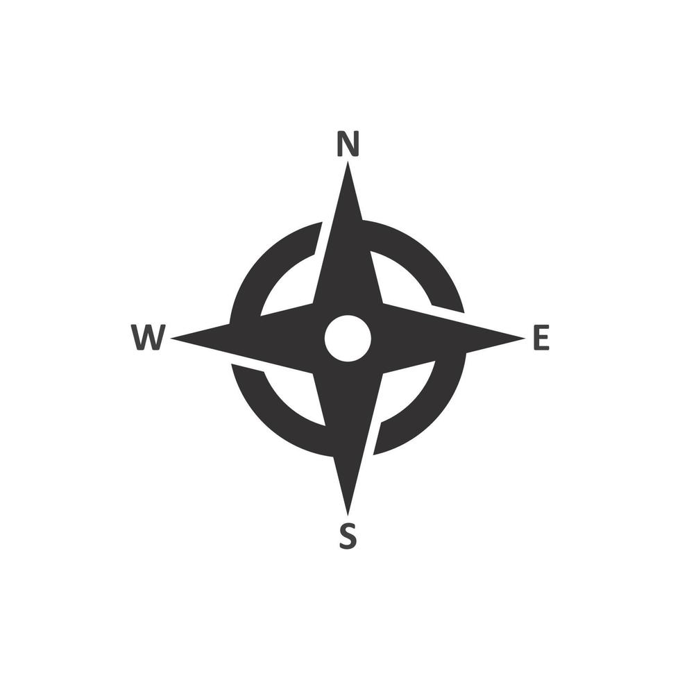 Compass Logo Template Vector Icon Illustration 16119270 Vector Art At