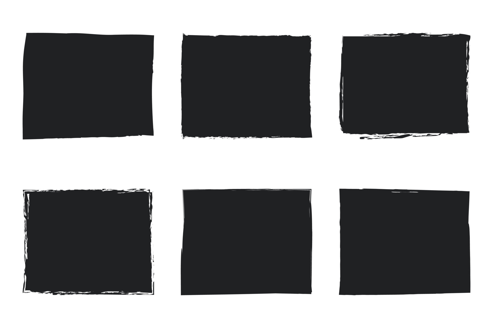 Hand Drawn Rectangle Brushes 16120041 Vector Art at Vecteezy Hand Drawn Rectangle Brushes 16120041 Vector Art at Vecteezy