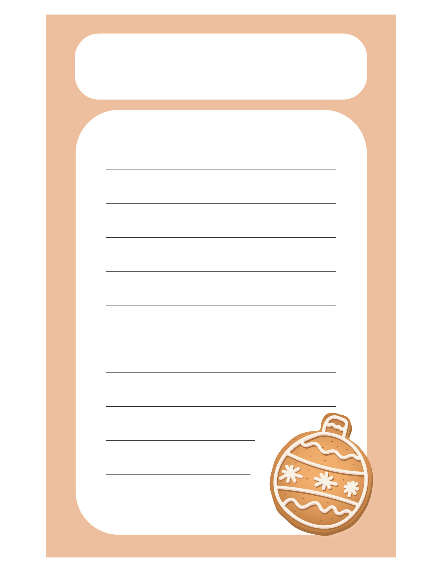 Note Of Cute Ginger Ball Label Illustration Memo Paper Kindergarten