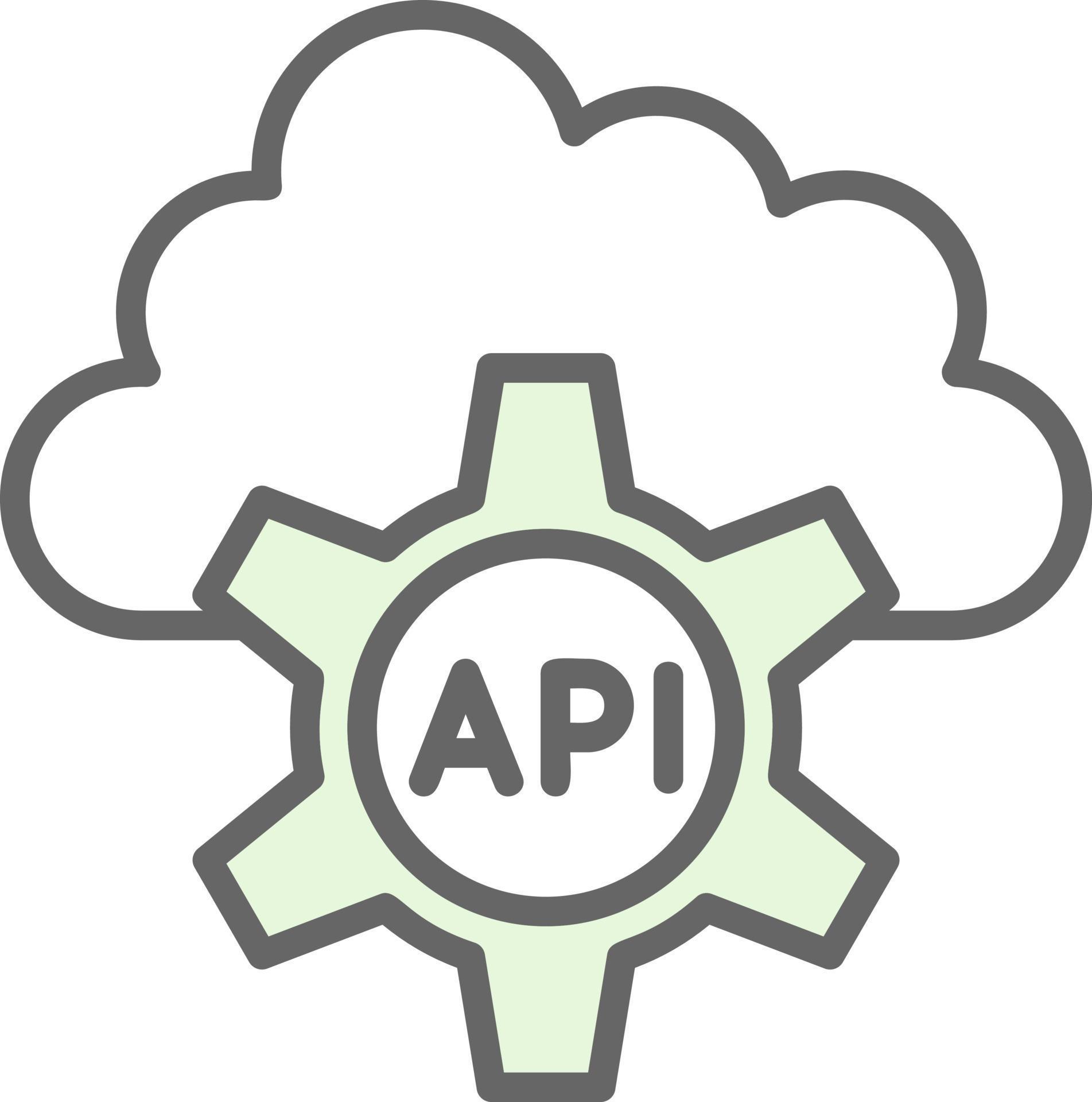 API Vector Icon Design 16124350 Vector Art at Vecteezy