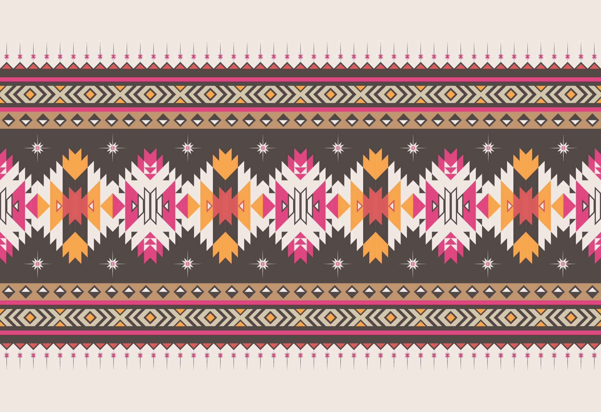 Geometric ethnic pattern seamless. Style ethnic American Aztec seamless ...