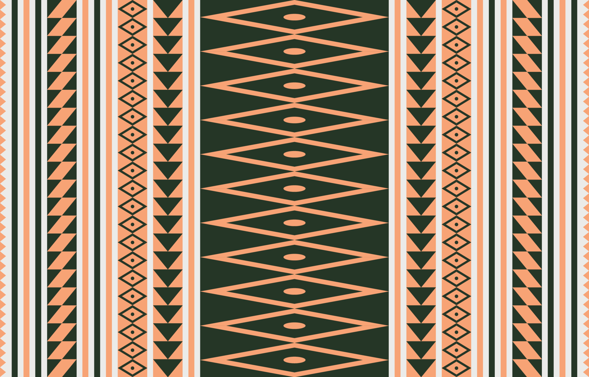 Abstract Seamless Ethnic Akha Embroidered fabric Pattern design for ...