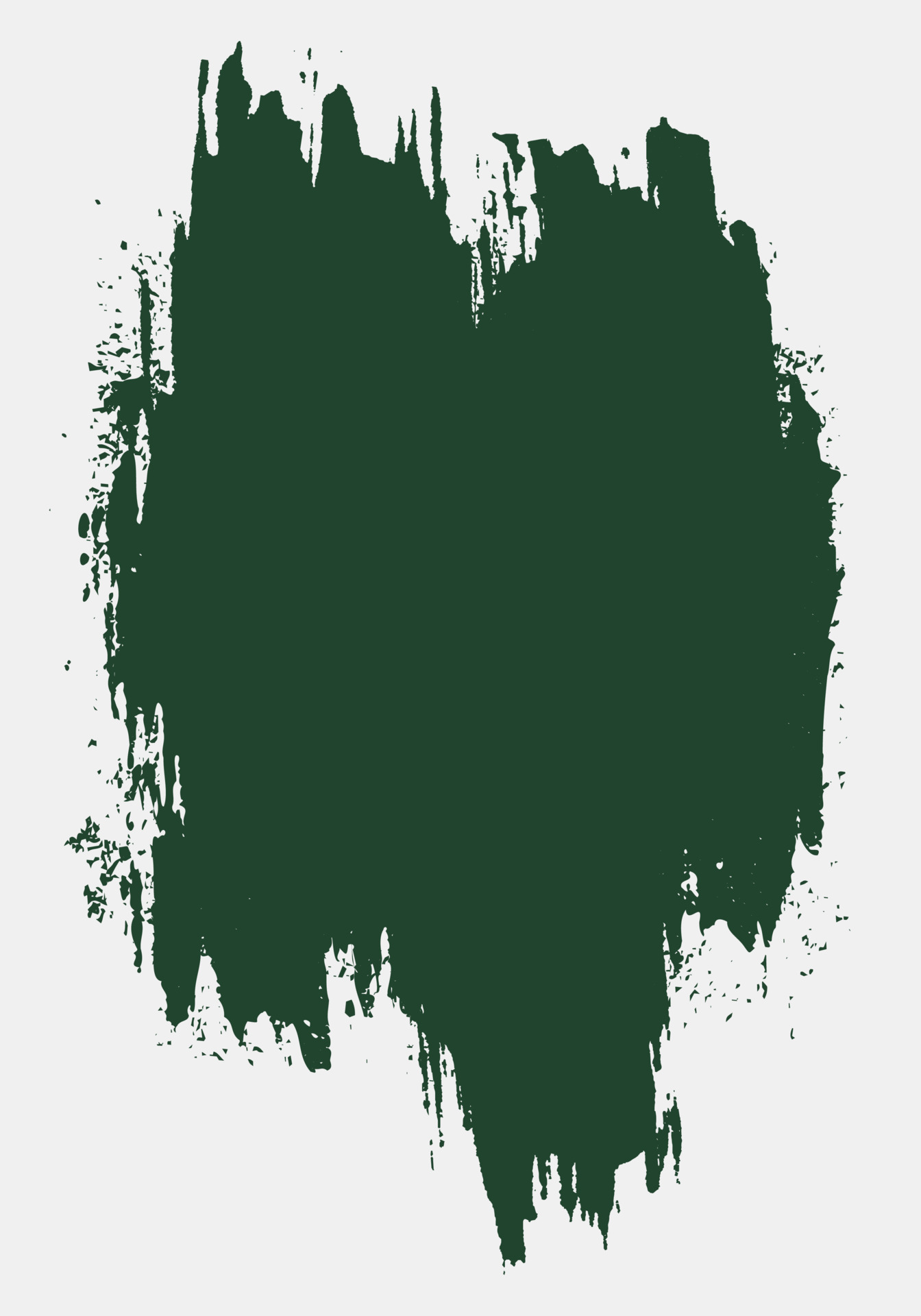 Green color brush stroke vector illustration 16128103 Vector Art at ...