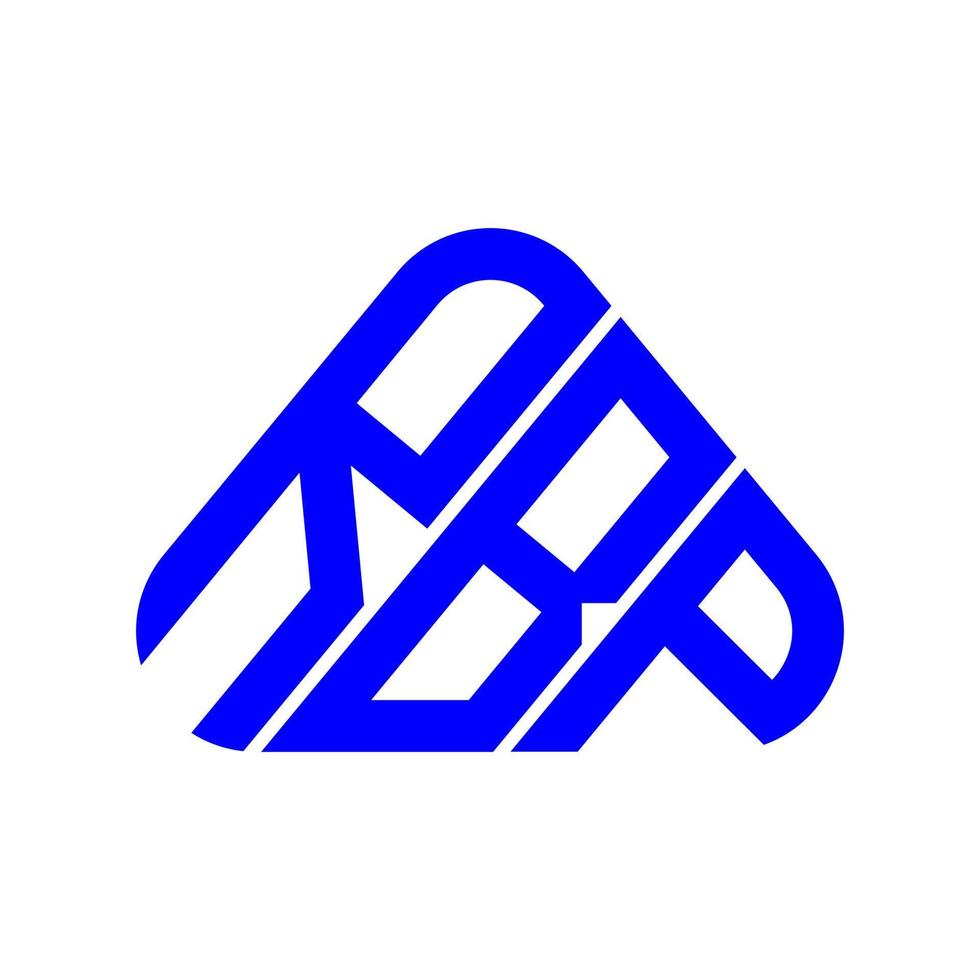 Rbp Letter Logo Creative Design With Vector Graphic Rbp Simple And