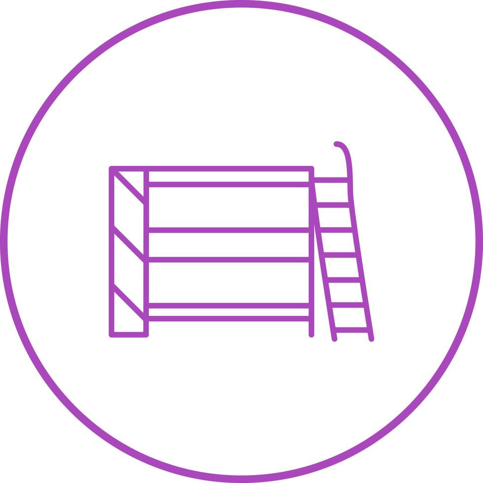 Bunk Bed Vector Icon 16132123 Vector Art At Vecteezy
