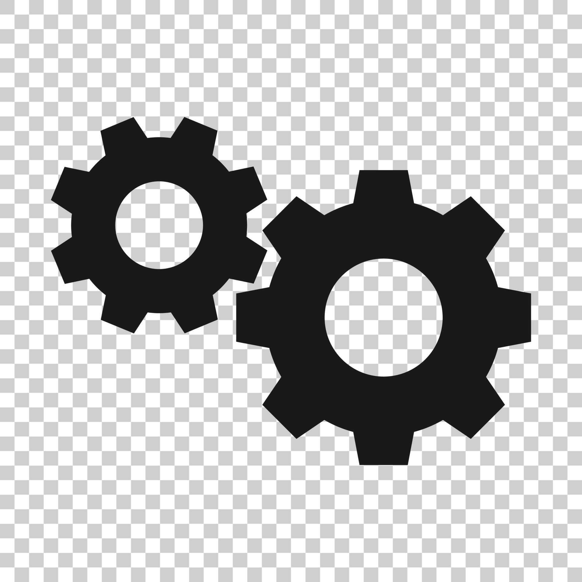 Flat Gear Icon Png