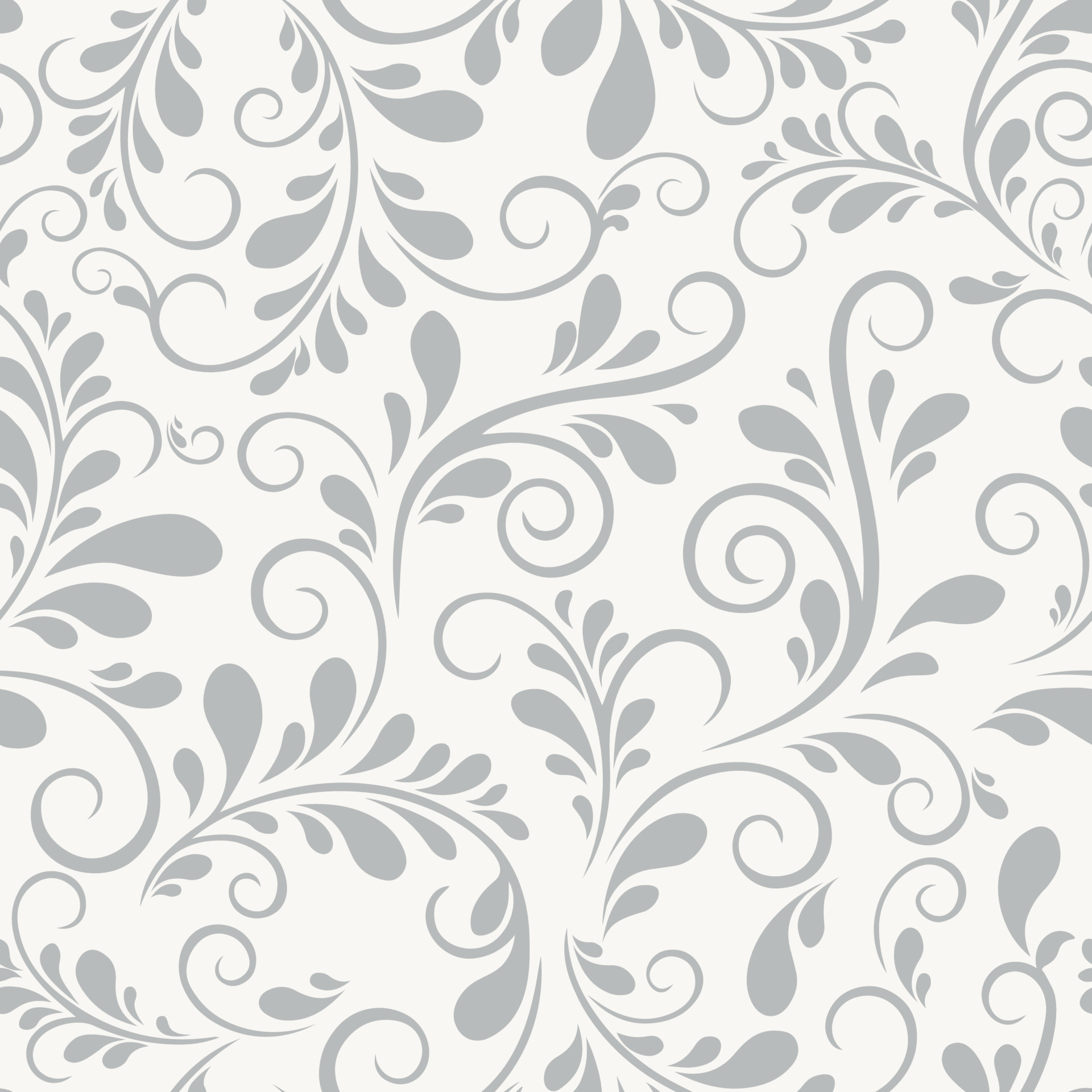 Seamless floral ornamental vector pattern. Background and wallpaper ... Seamless floral ornamental vector pattern. Background and wallpaper ...