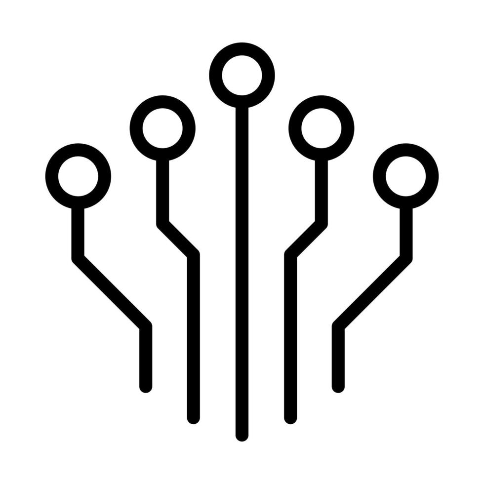 Circuit board, technology vector icon. For your web site design, logo ...