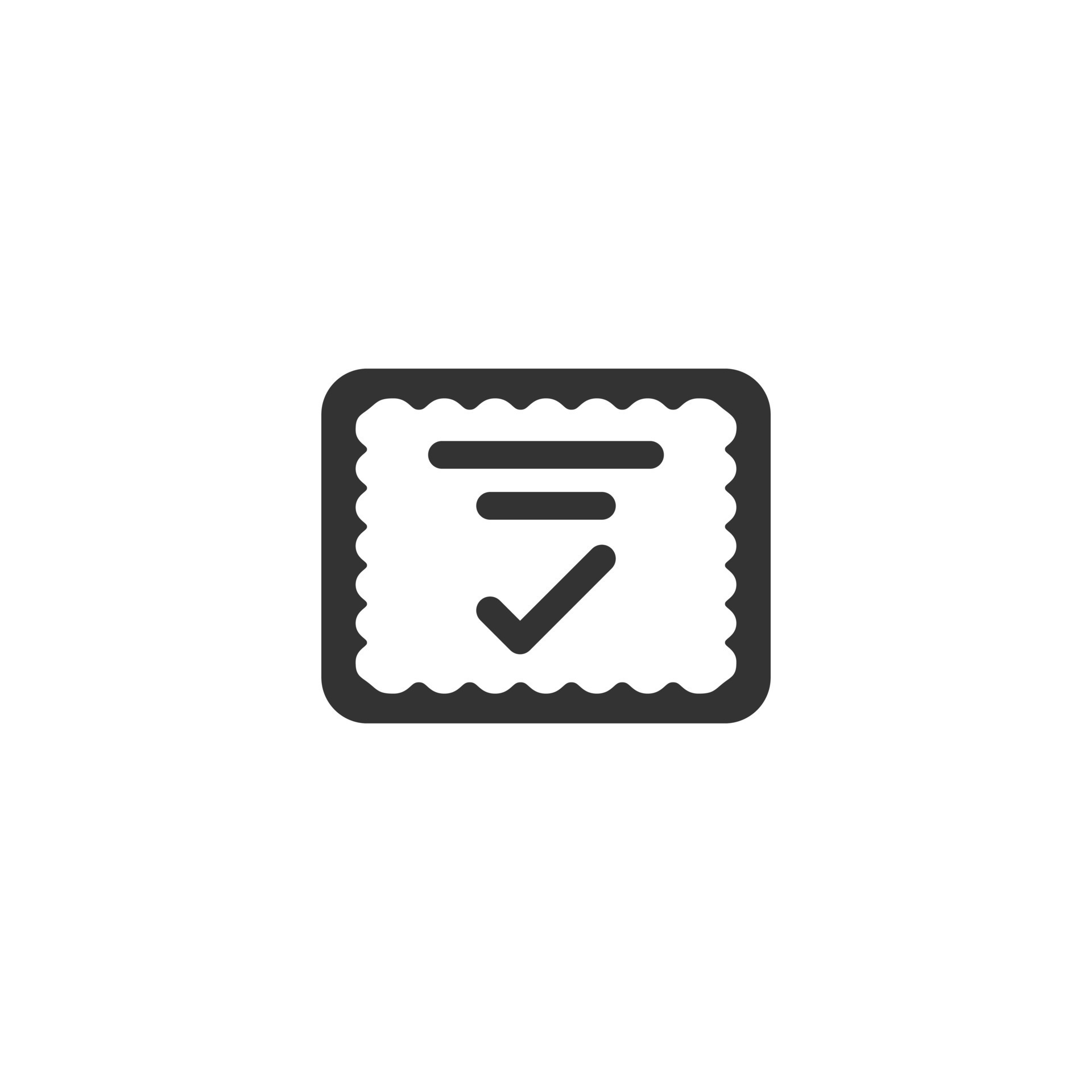 Approve Certificate Icon In Flat Style Document Check Mark Vector
