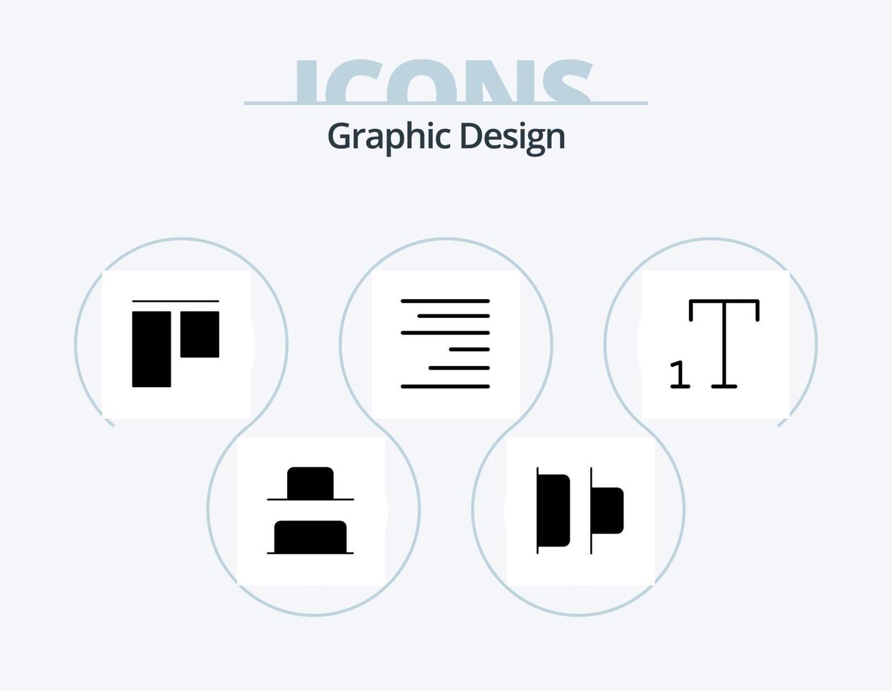 Design Glyph Icon Pack 5 Icon Design. . vertical. . font 16147380 Vector Art at Vecteezy