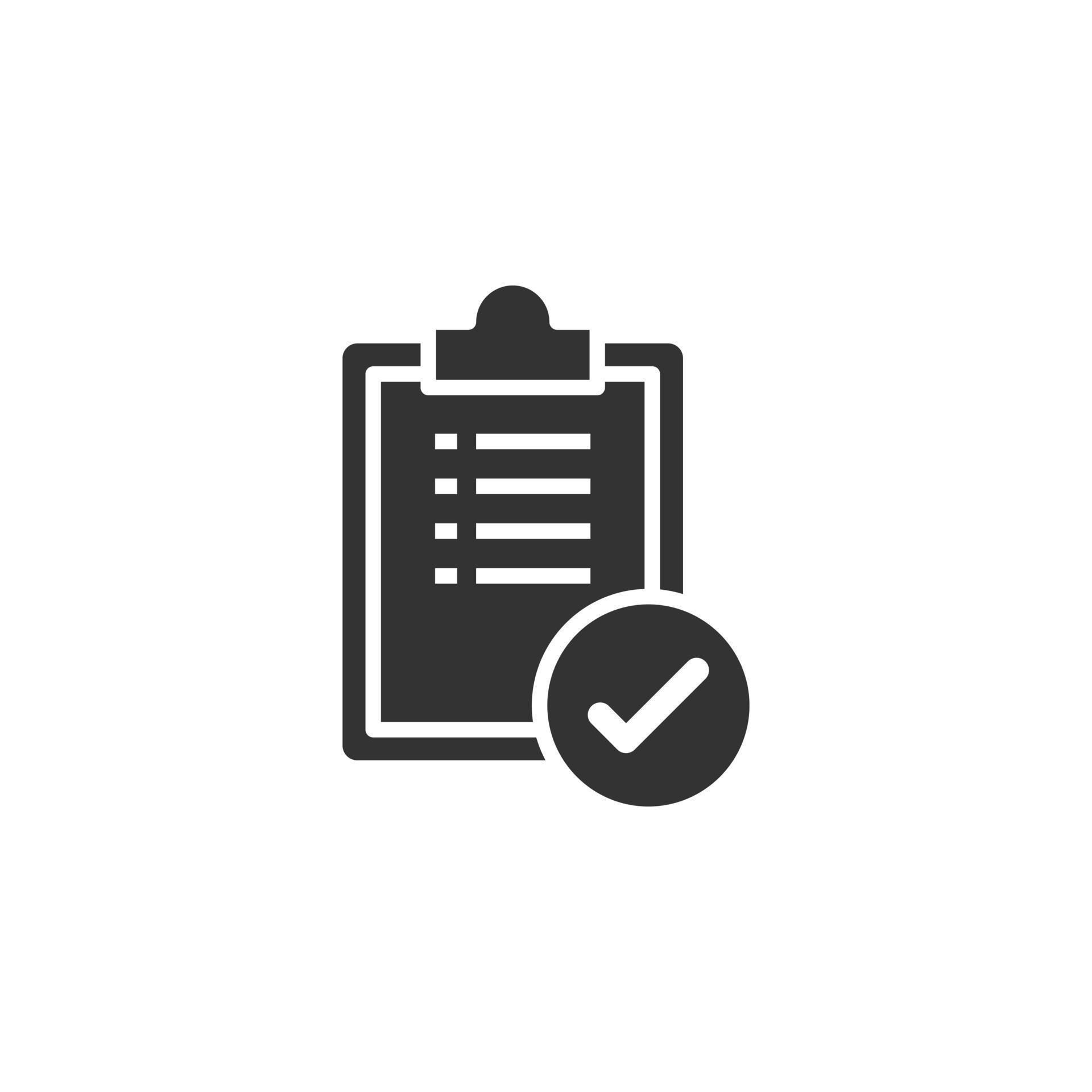 To do list icon in flat style. Document checklist vector illustration ...