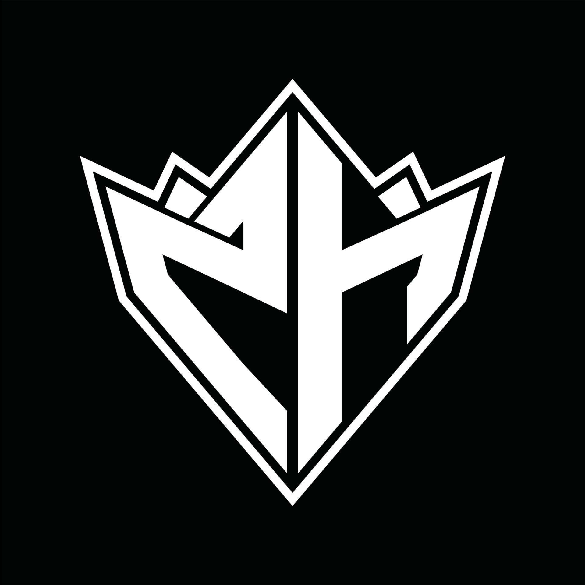 ZH Logo monogram design template 16154675 Vector Art at Vecteezy