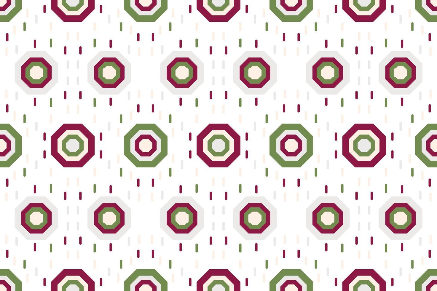 Abstract Modern Geometric Shapes Vector Seamless Pattern It Consists Of A Polyhedron Such As A