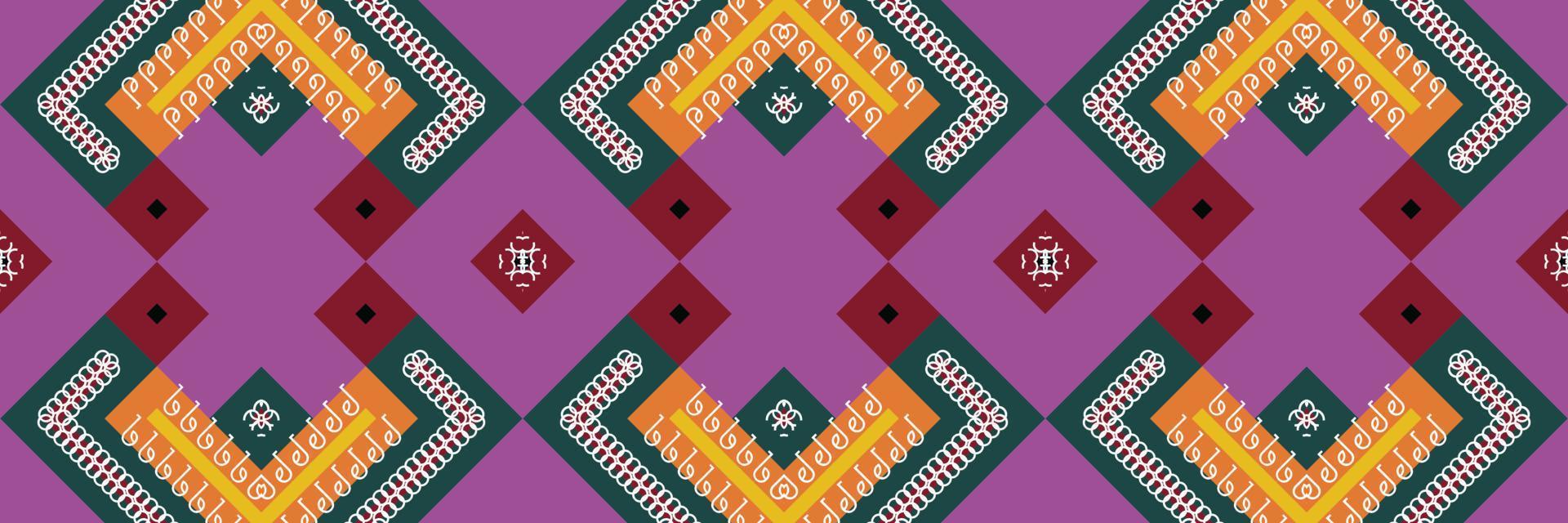 The Ethnic Design Drawing Is Colorful Traditional Patterned Native