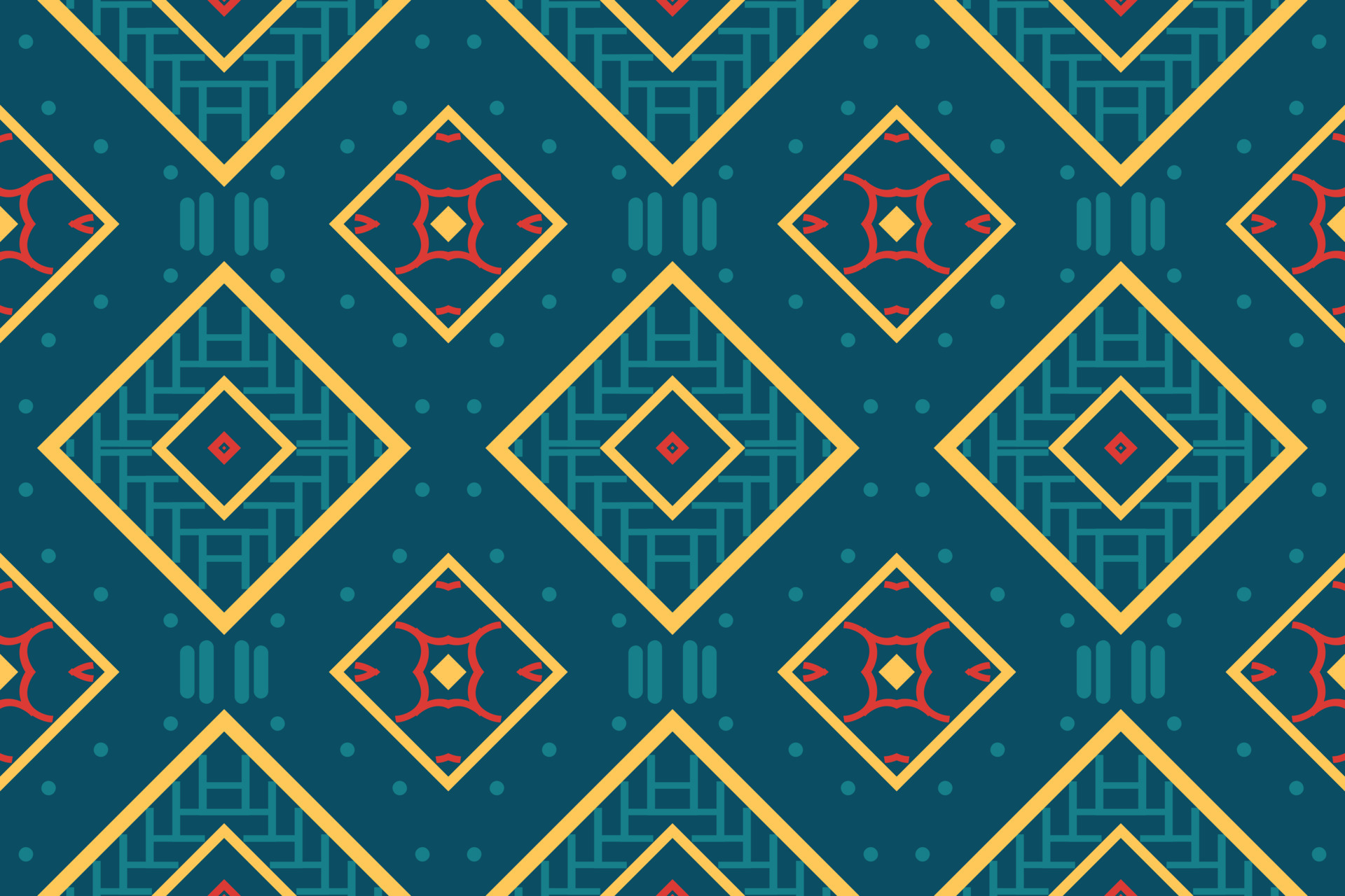 Ethnic Pattern Philippine Textile Traditional Patterned Vector It Is A