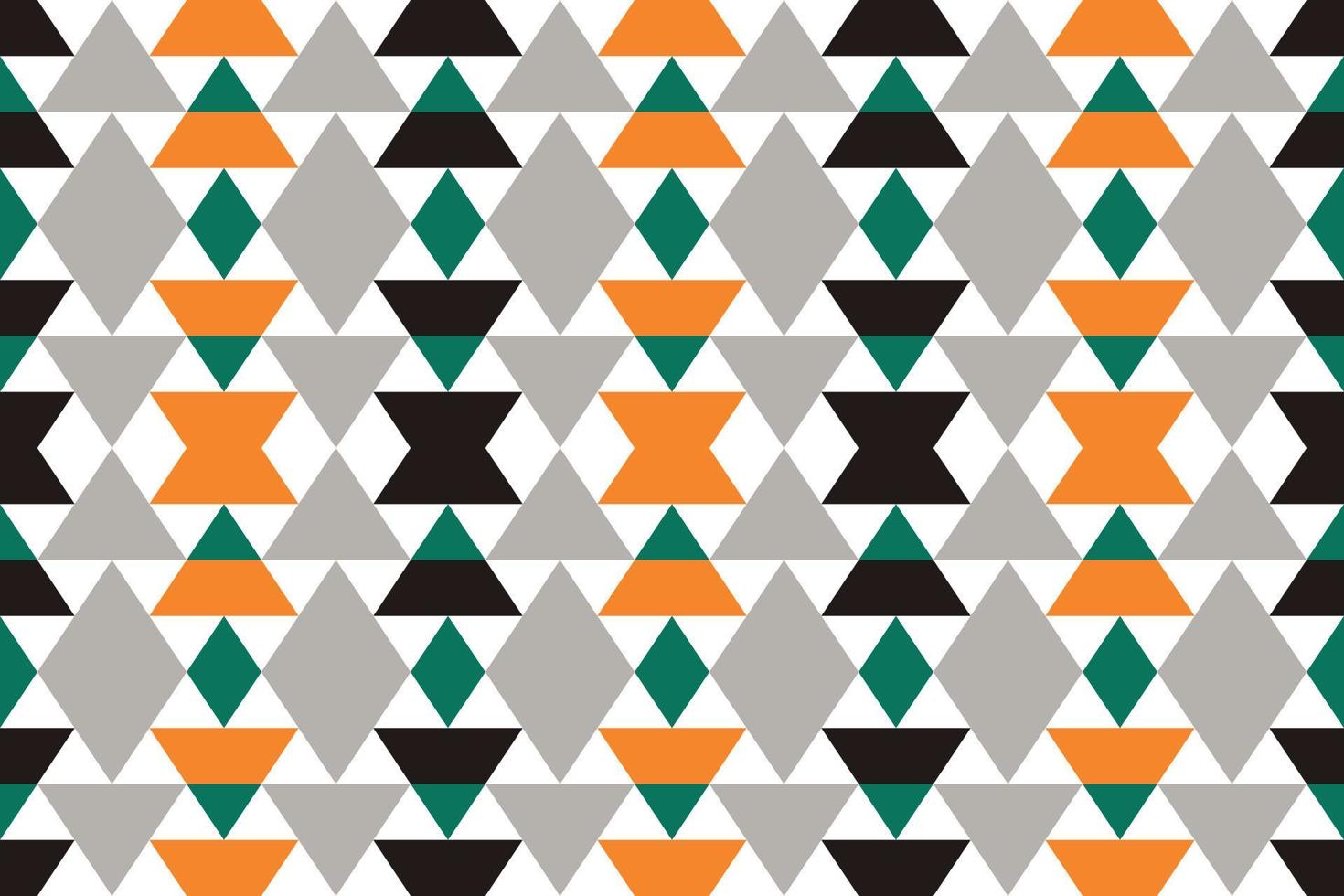 Abstract Geometrical Shapes Vector Seamless Pattern It Consists Of A Polyhedron Such As A Circle