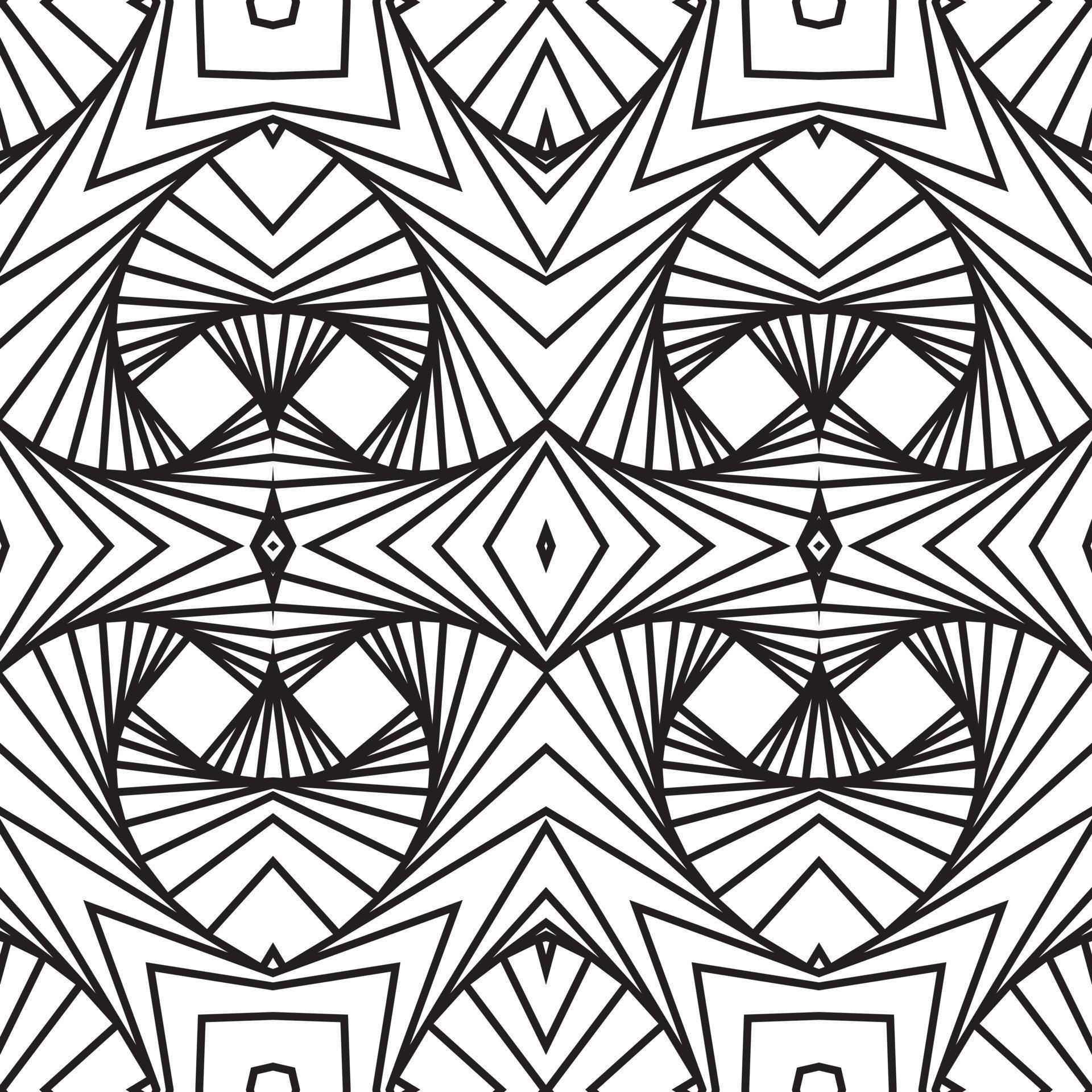 Monochrome Seamless 3d Optical Wave Effect Stripe Line Pattern Vector Vector Twisted Curved