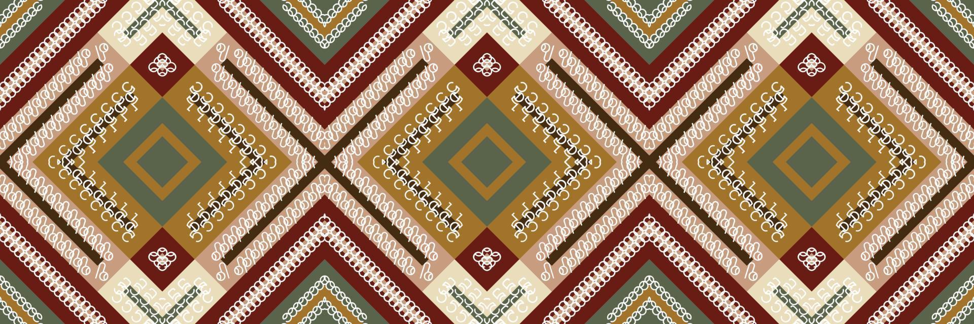 The Ethnic Design Drawing Is Colorful Geometric Ethnic Pattern Traditional Design It Is A