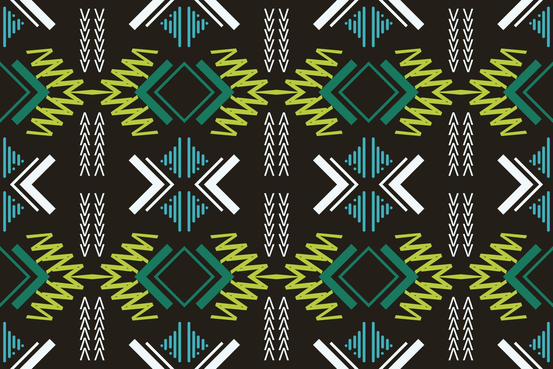 Ethnic Pattern Vector Traditional Patterned Old Saree Dress Design It Is A Pattern Created By