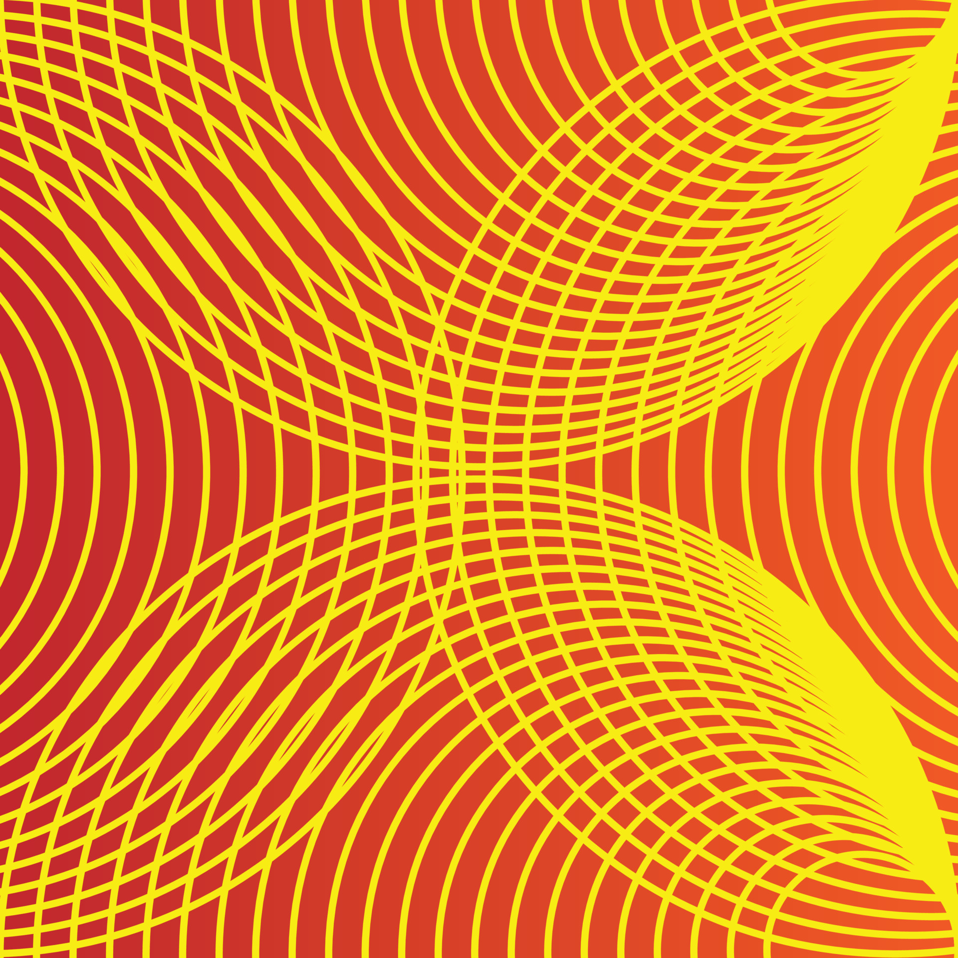 Yellow Circle Overlap Layer Art Pattern Red Background 16157271 Vector Art At Vecteezy