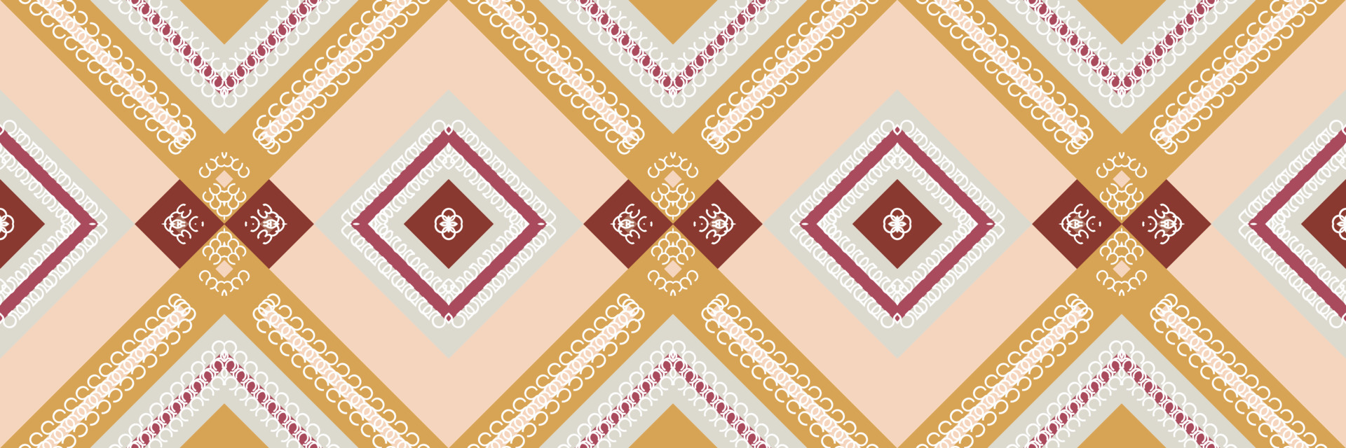 Ethnic Pattern Of The Philippines Traditional Patterned Native