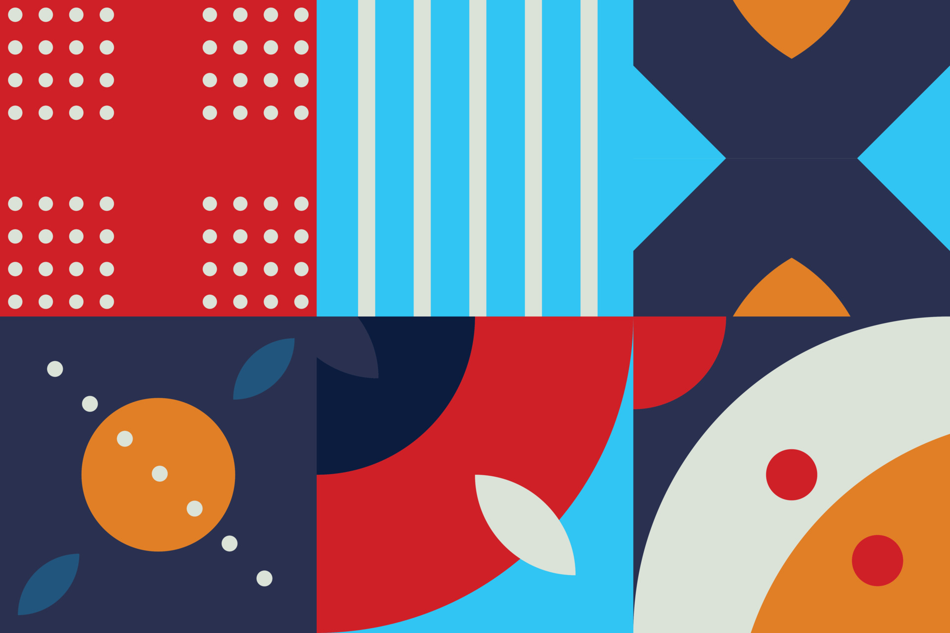 Style Geometric Shapes Seamless Pattern It Consists Of A Polyhedron Such As A Circle Square