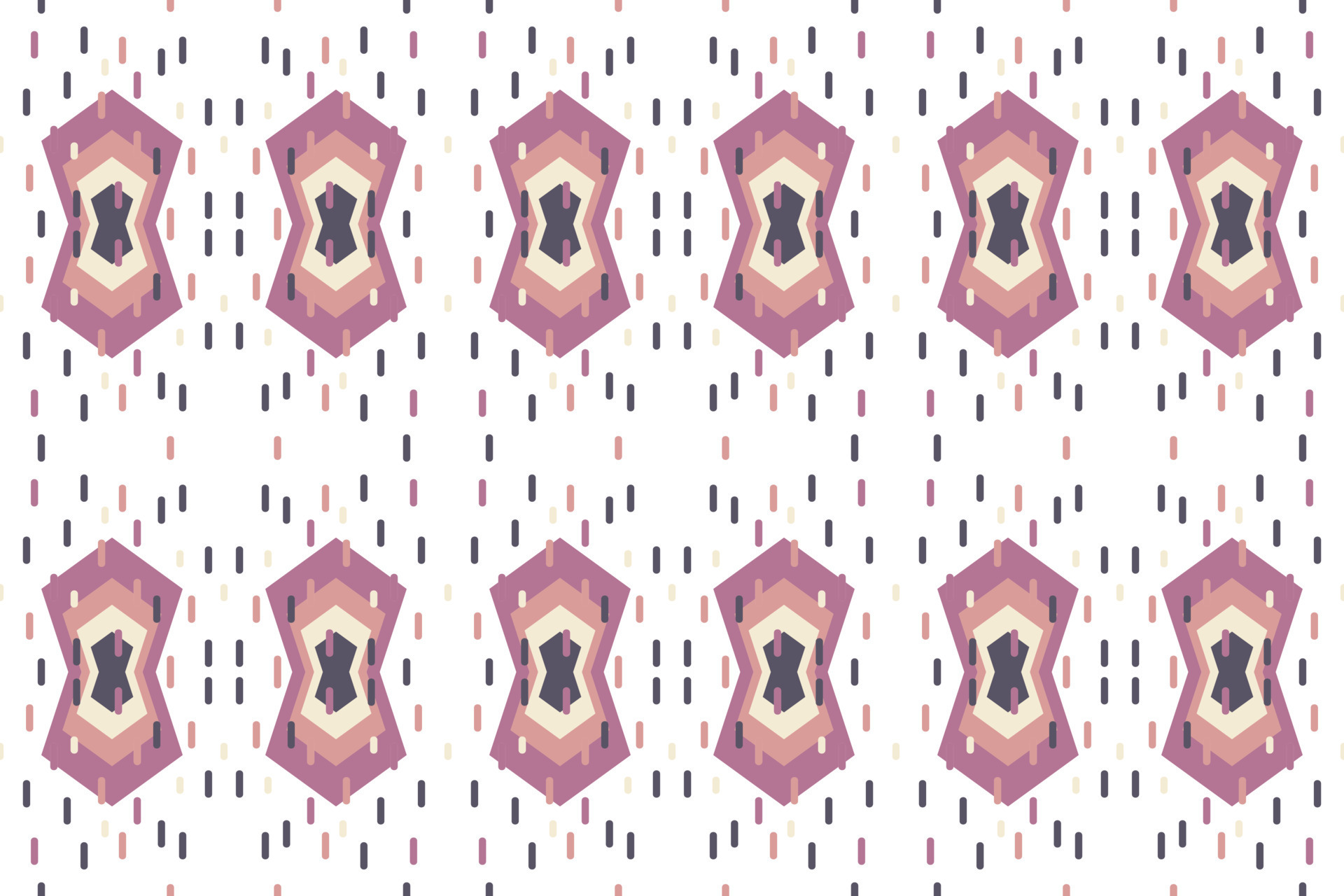 Simple Modern Geometric Shapes Vector Seamless Pattern It Consists Of A Polyhedron Such As A