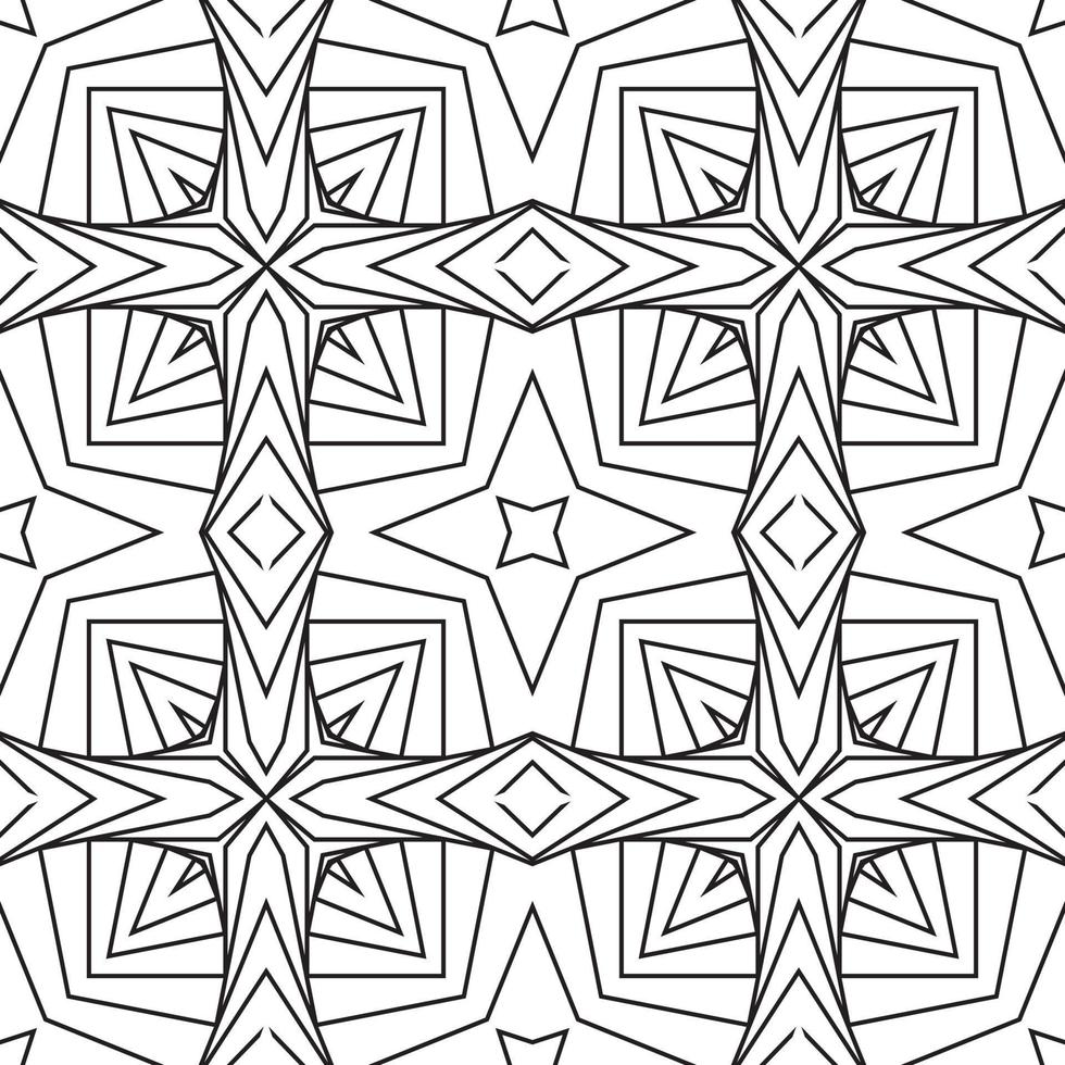 Monochrome Dynamic 3d Wavy Lines Seamless Pattern On A White