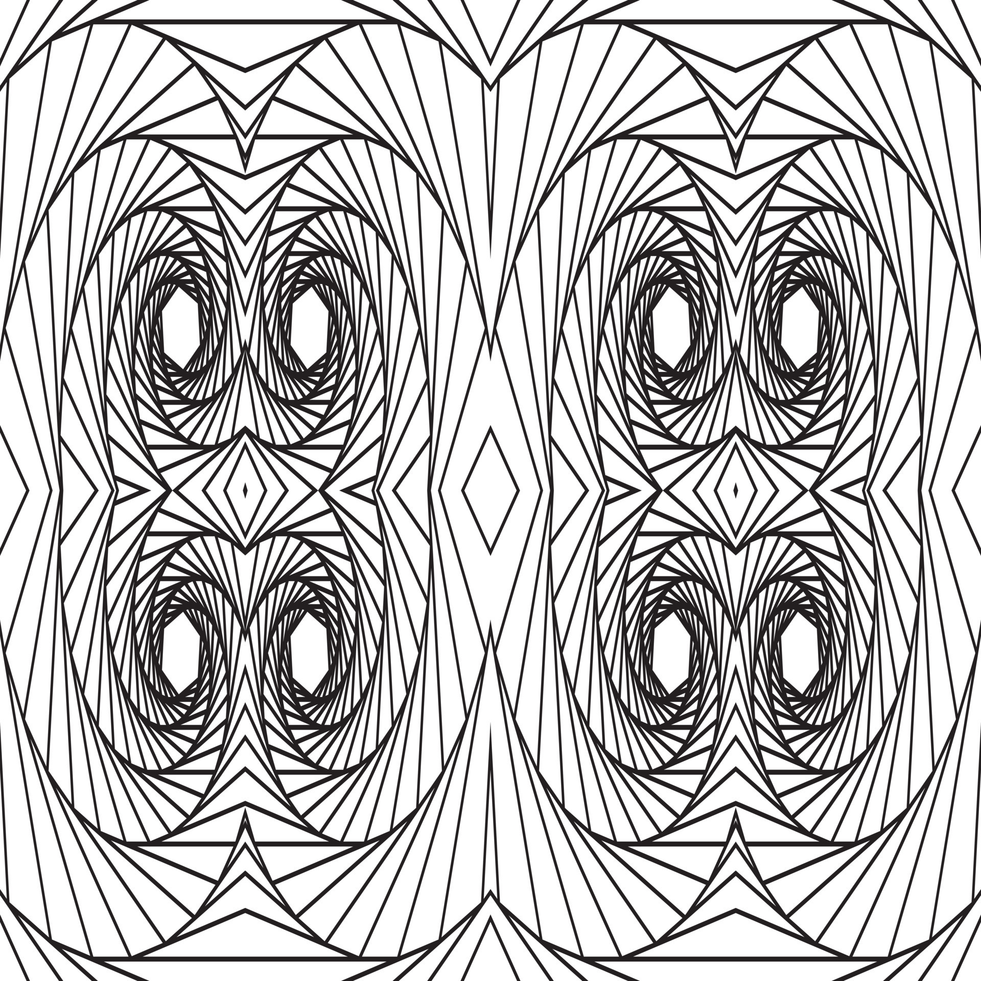 3D visual effect, the illusion of movement, on a white background ...