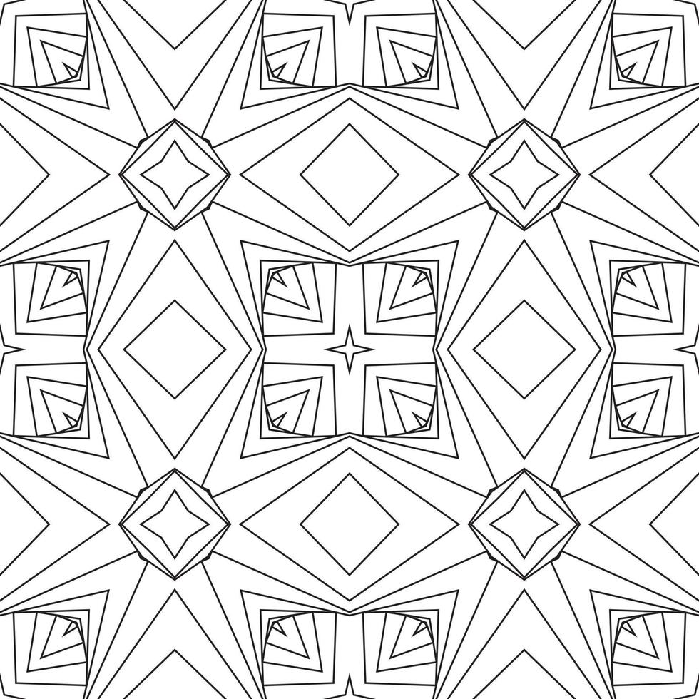 3d Dimensional Lined Cubes In Seamless Pattern On A White Background Geometric Shapes From The