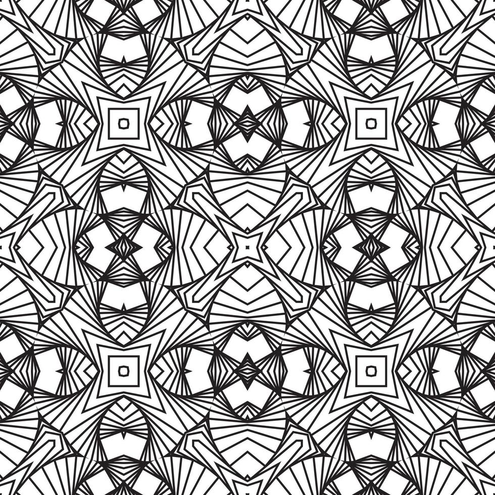 Monochrome 3d Dimensional Lined Cubes In Seamless Pattern Vector Twisted Curved Stripe Modern