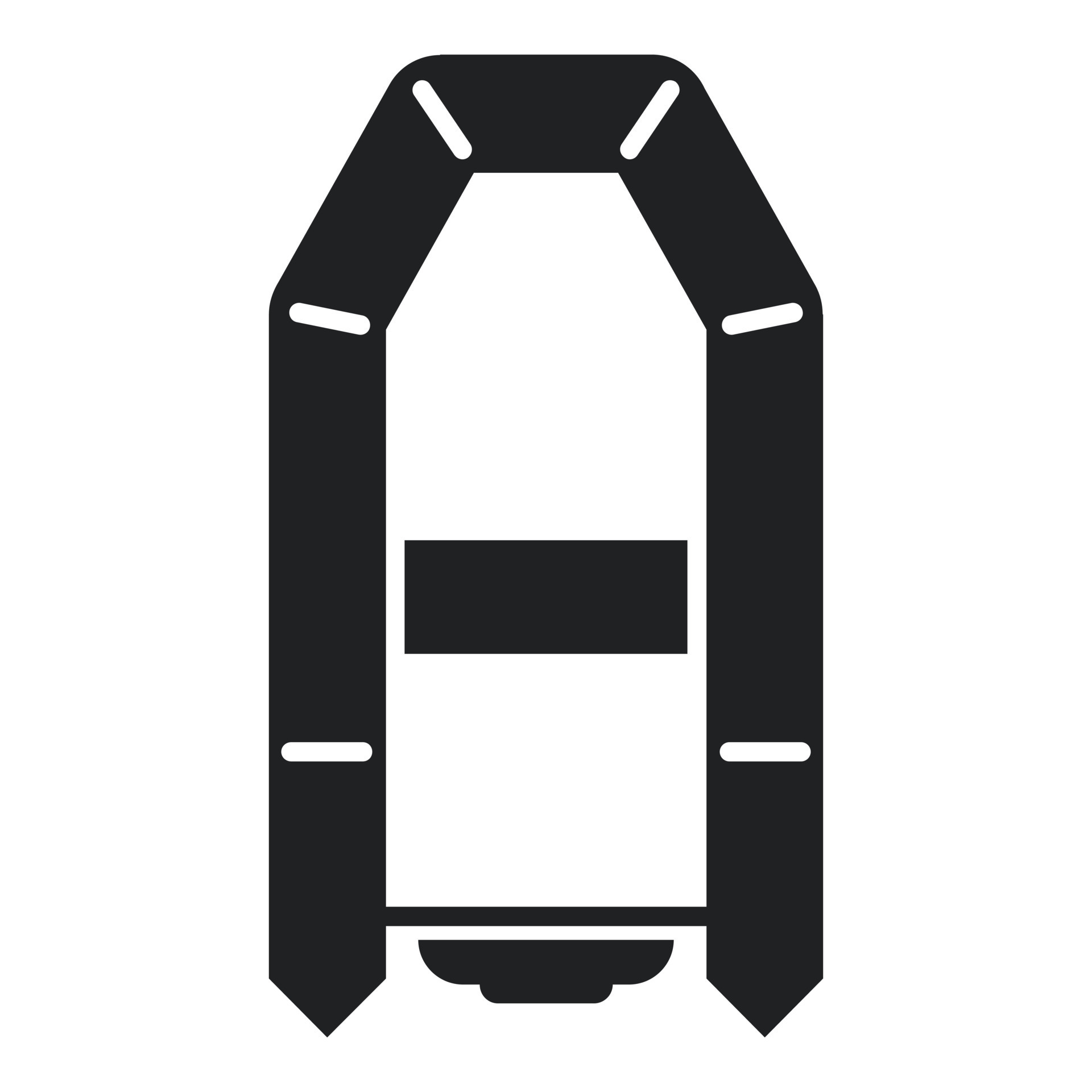 Inflatable Boat Icon Simple Vector Sea Lifeboat 16159513 Vector Art At Vecteezy