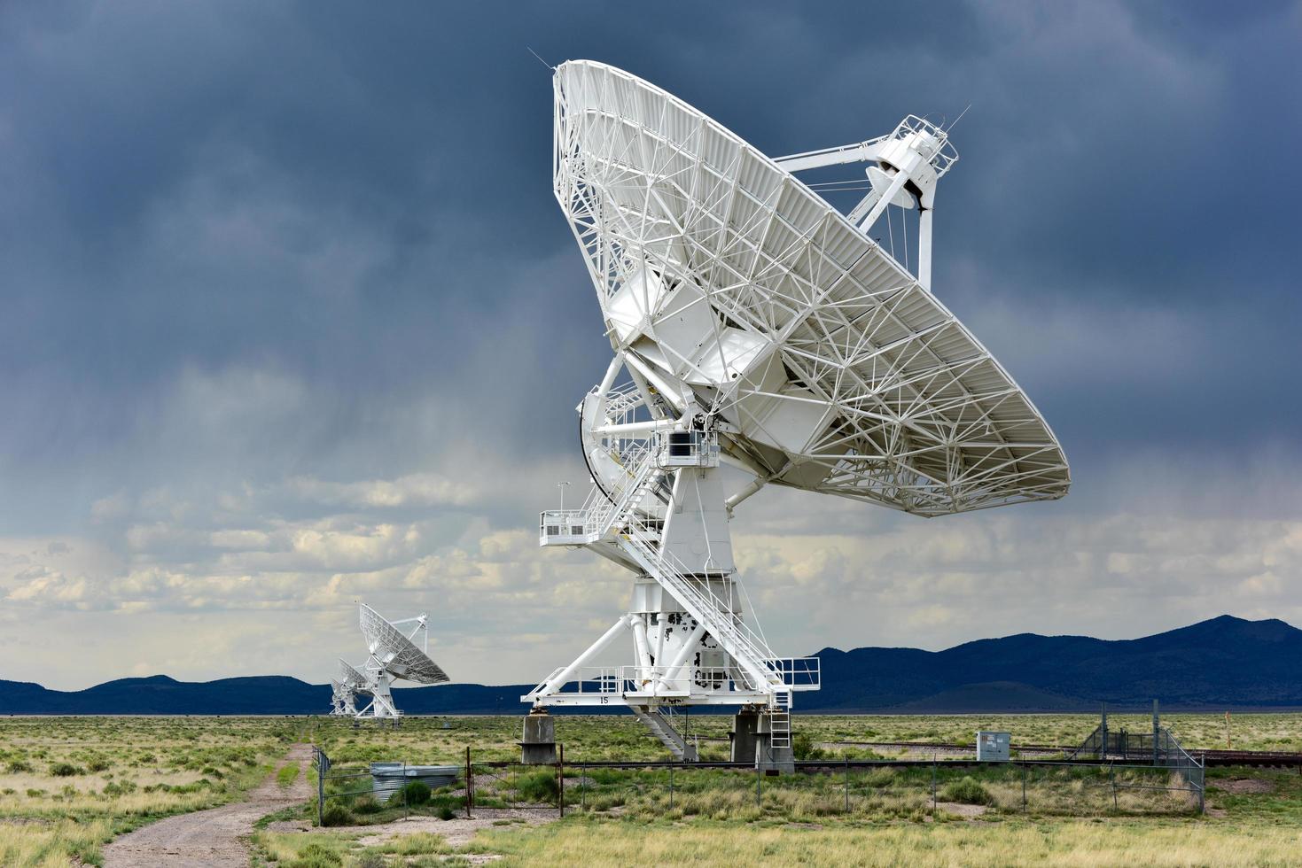 The Karl G. Jansky Very Large Array located on the Plains of San ...