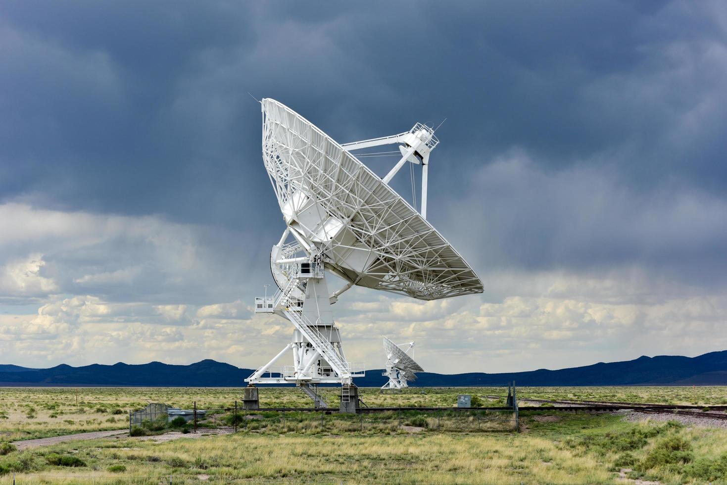 The Karl G. Jansky Very Large Array located on the Plains of San ...