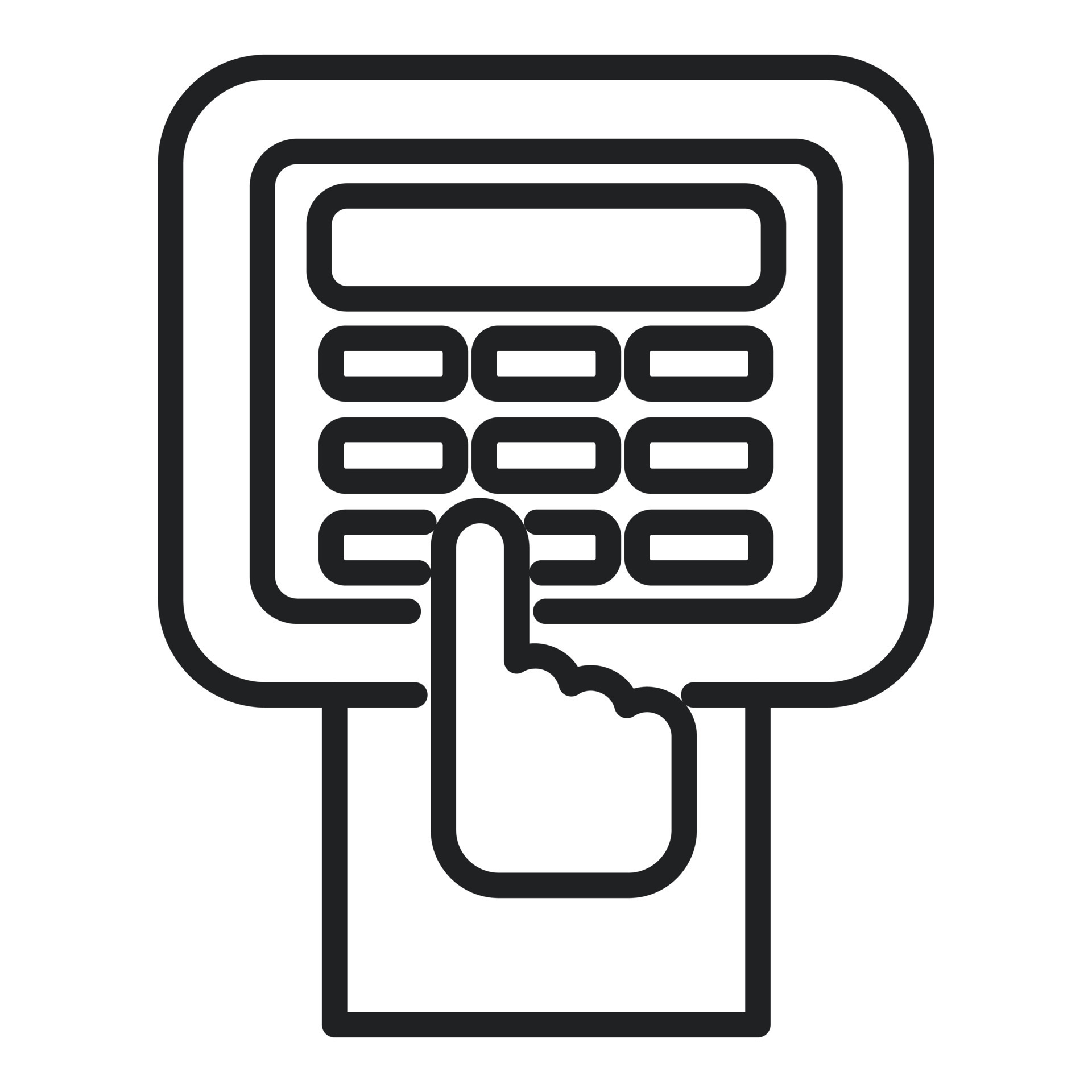 Touchpad icon outline vector. Mobile digital 16160135 Vector Art at ... Touchpad icon outline vector. Mobile digital 16160135 Vector Art at ...
