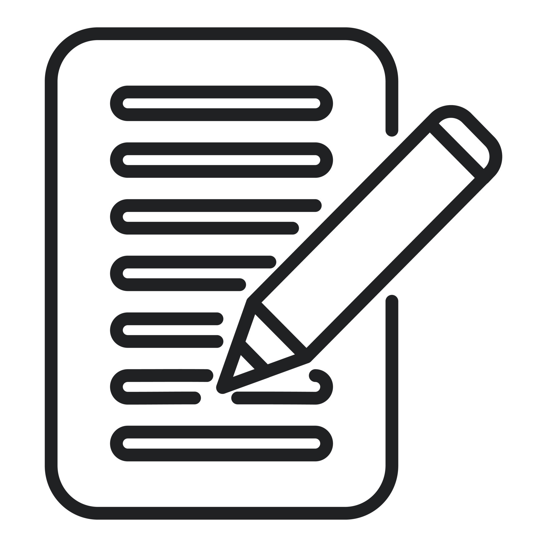 Write paper icon outline vector. Internet app 16160716 Vector Art at ...