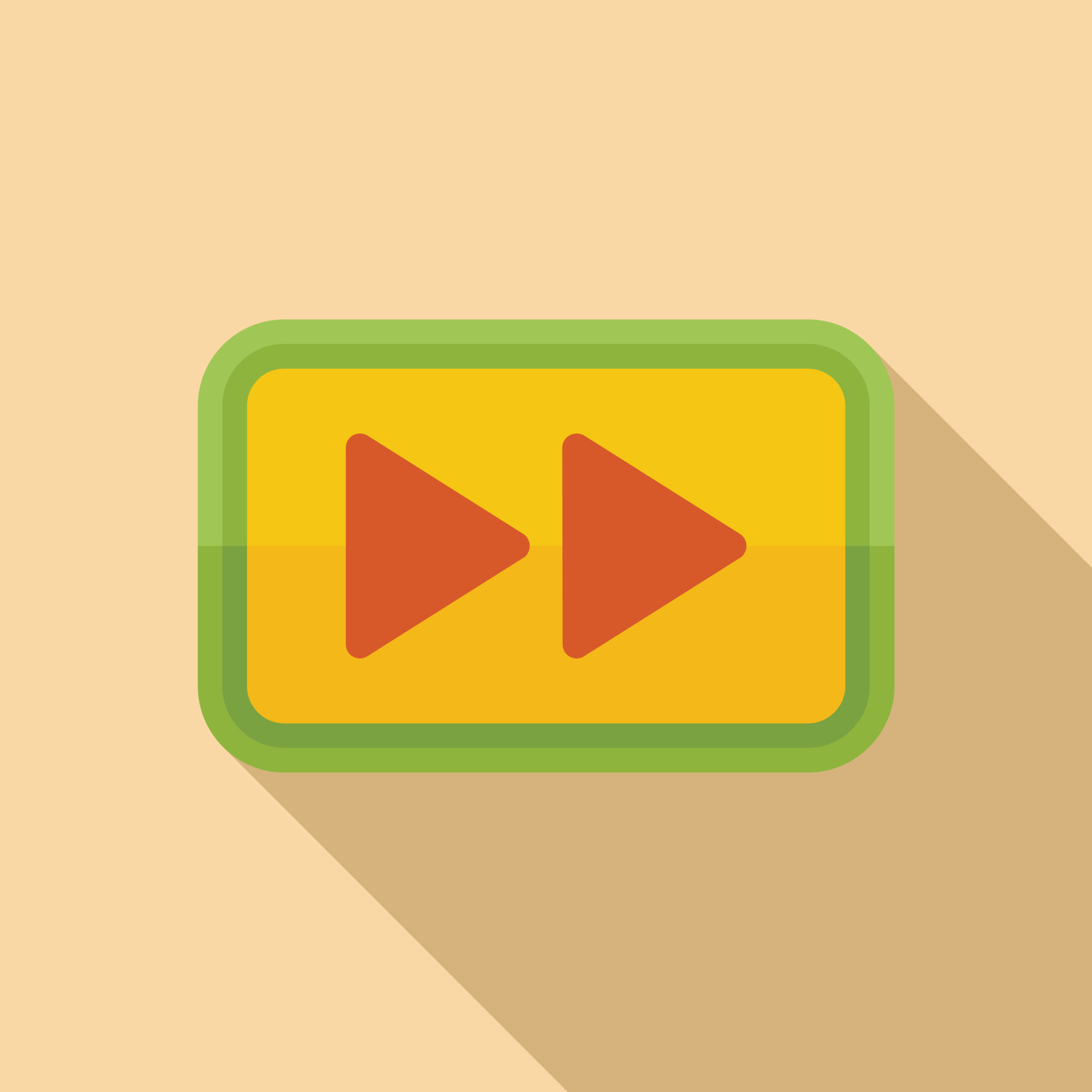 Website button icon flat vector. Web interface 16161171 Vector Art at ...