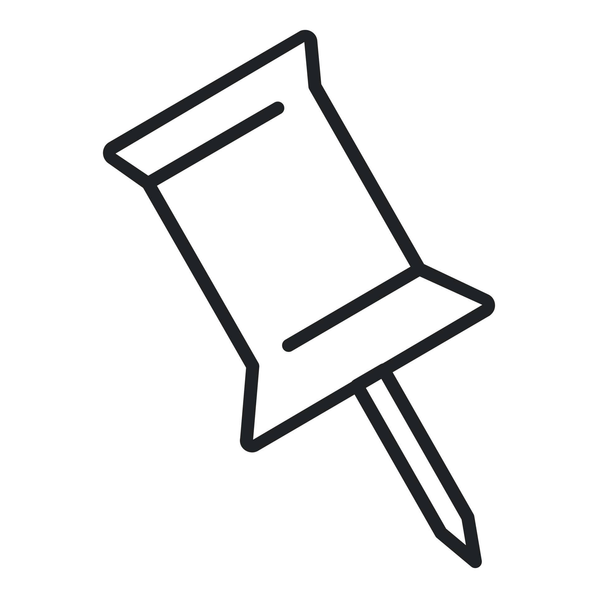 Office pin icon outline vector. Computer interface 16161210 Vector Art ...