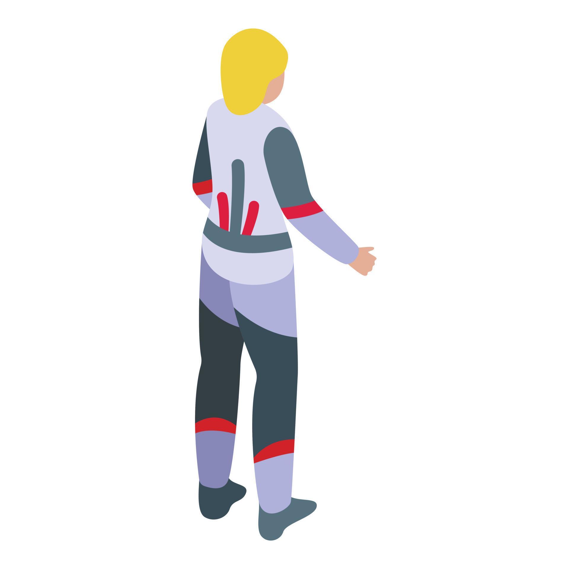 Biker Uniform Icon Isometric Vector Man Jacket 16161586 Vector Art At