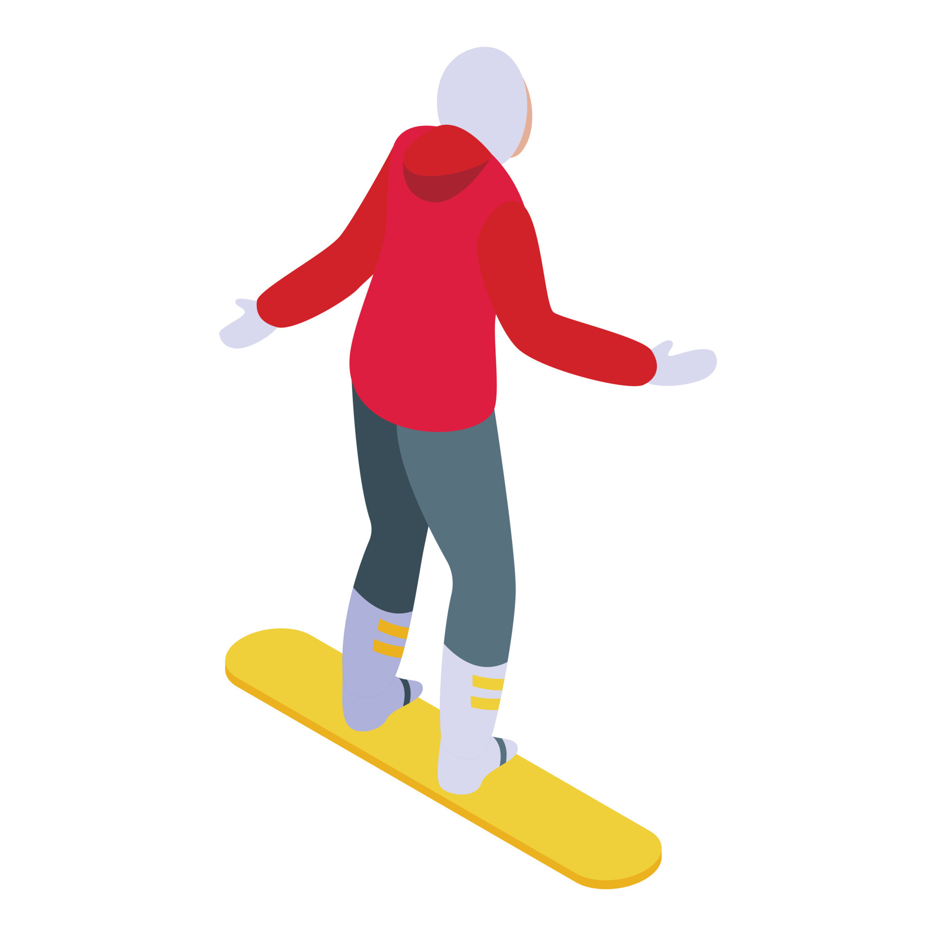 Snowboarding team icon isometric vector. Sport school 16161785 Vector ...