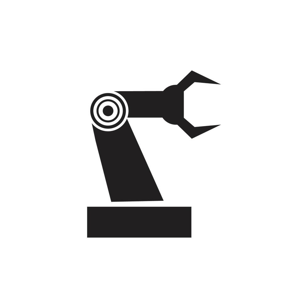 Industrial mechanical robot arm vector icons 16175789 Vector Art at ... Industrial mechanical robot arm vector icons 16175789 Vector Art at ...