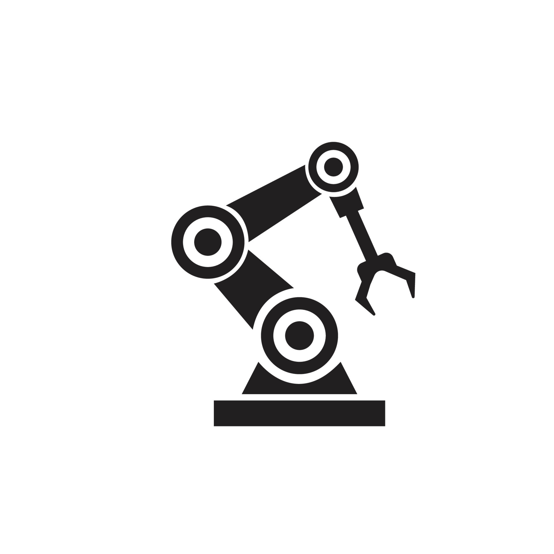 Industrial mechanical robot arm vector icons 16176488 Vector Art at ... Industrial mechanical robot arm vector icons 16176488 Vector Art at ...
