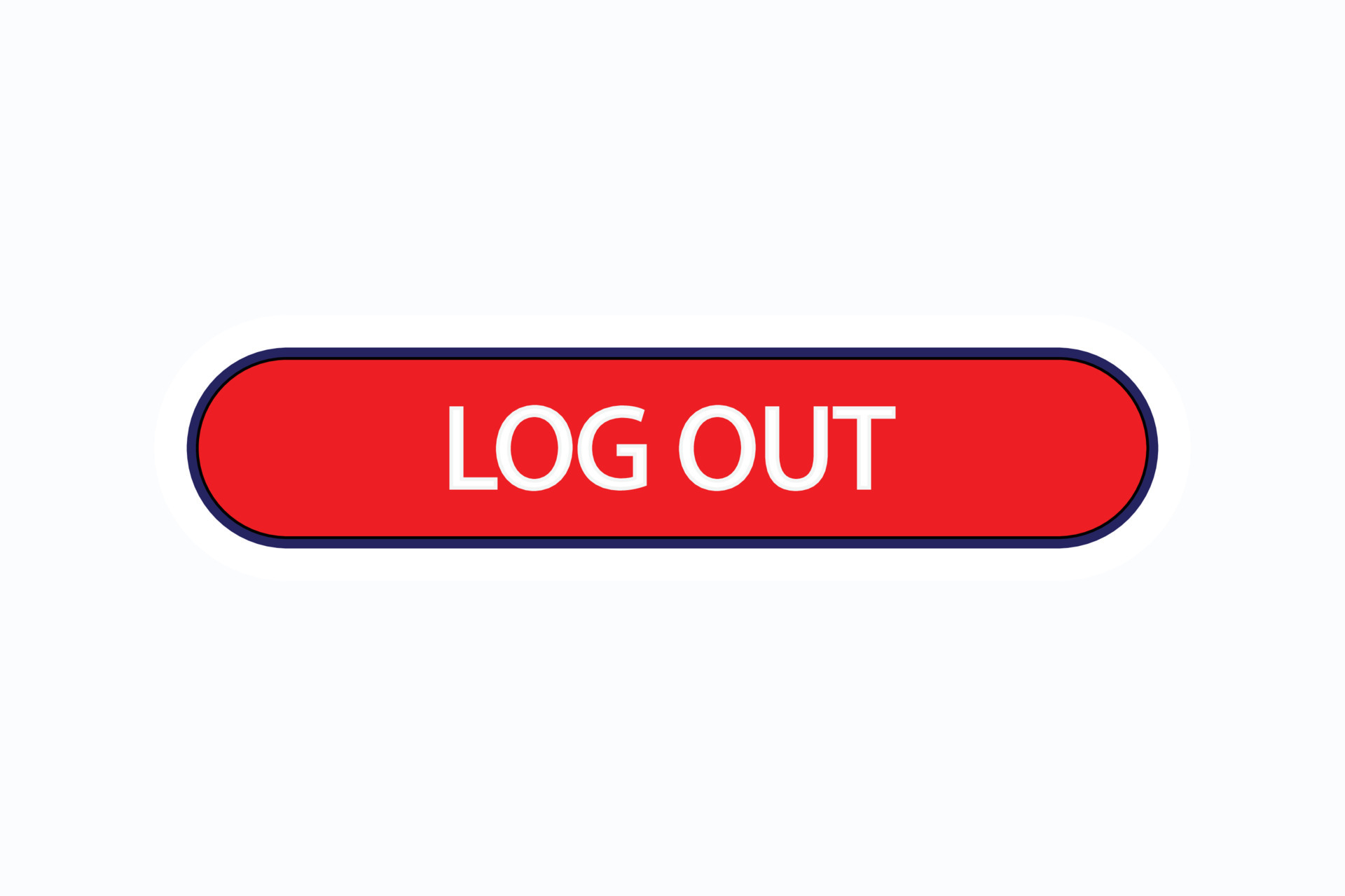 log out button vectors. sign label speech bubble log out 16177890 Vector Art at Vecteezy