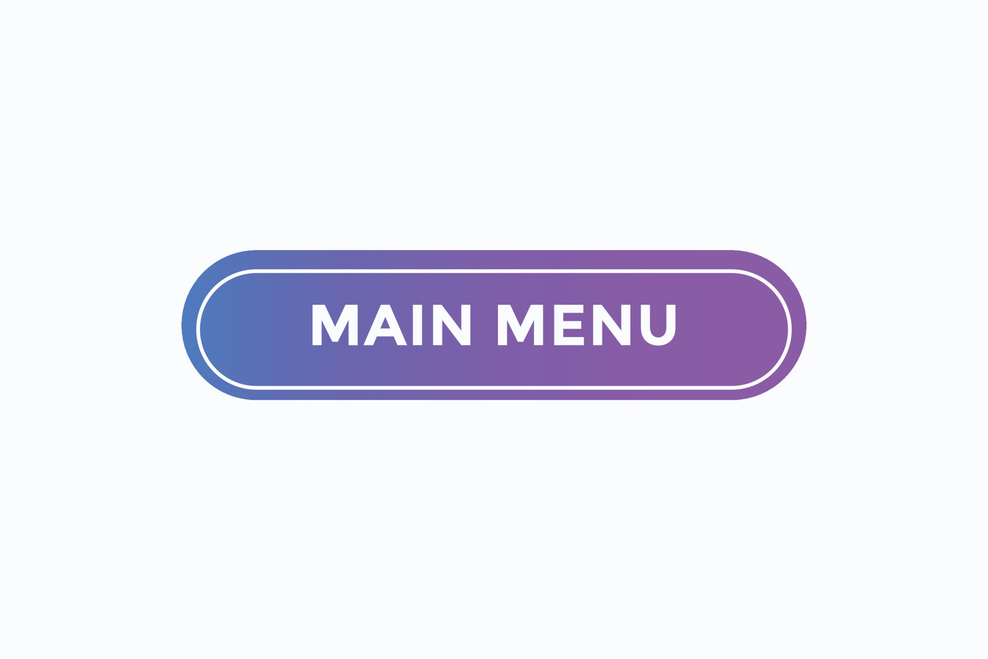 Basic RGBmain menu button vectors.sign label speech bubble main menu ...