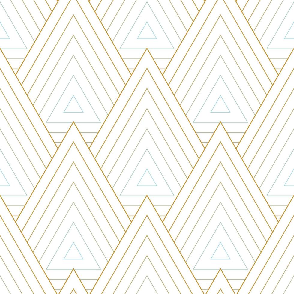 Simple Geometric Triangle Pattern