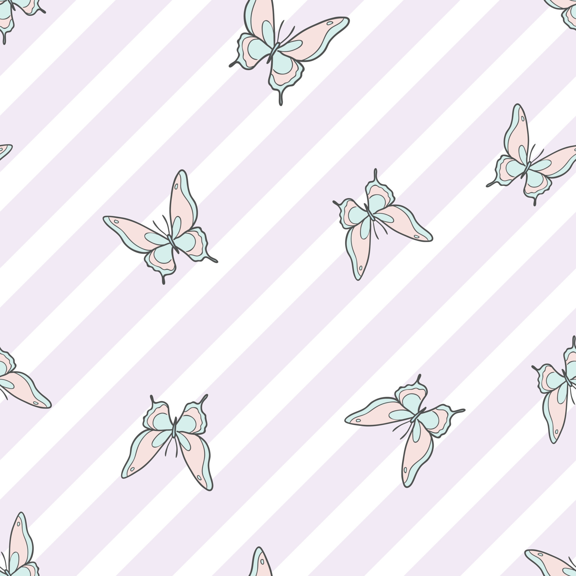 Pastel butterfly vector pattern background. 16181091 Vector Art at Vecteezy Pastel butterfly vector pattern background. 16181091 Vector Art at Vecteezy