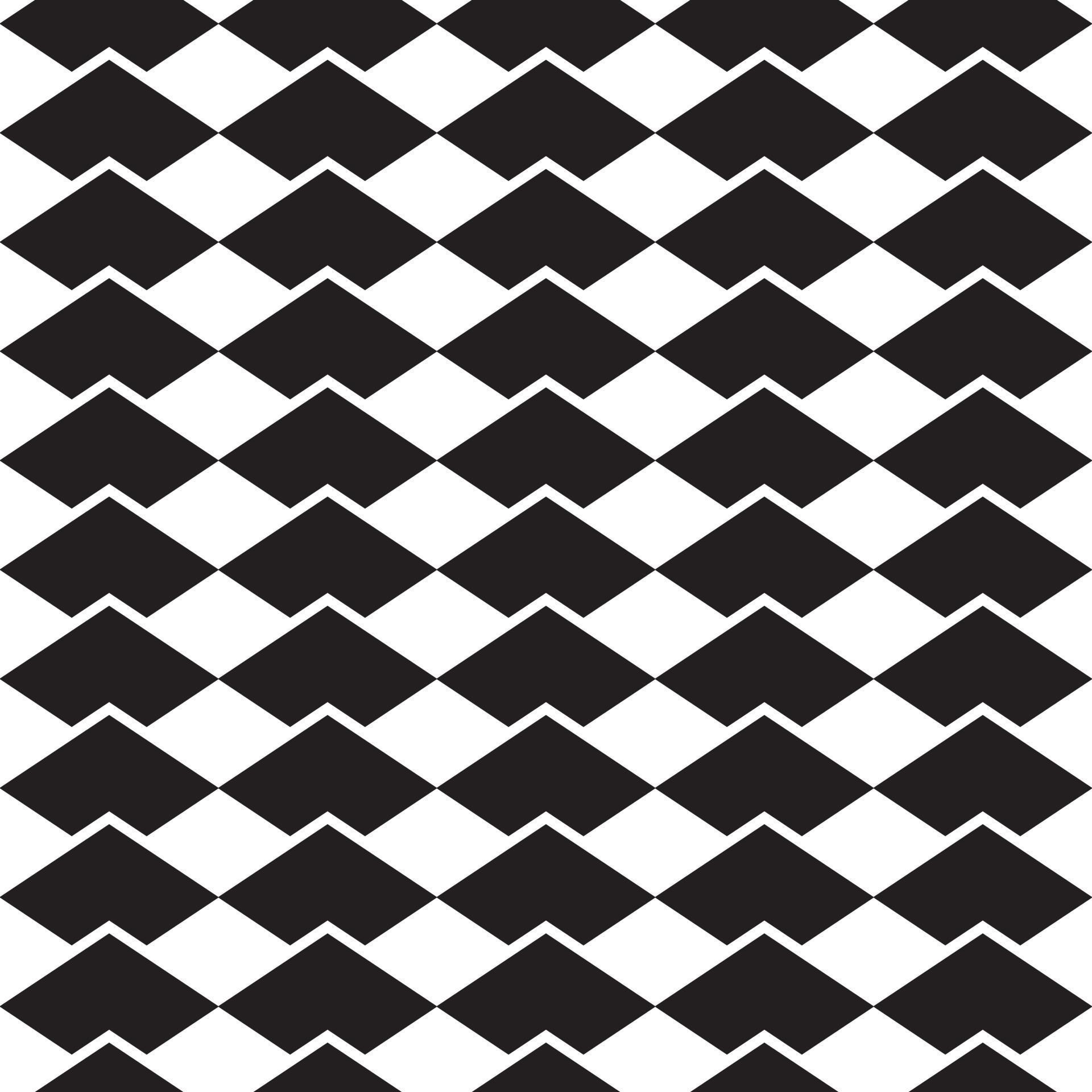 Black and white triangles, geometric vector pattern, abstract repeat ...