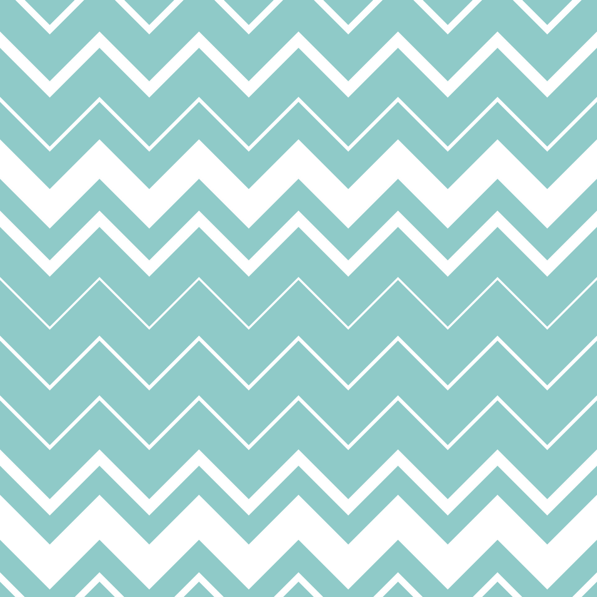 Teal And White Chevron Background