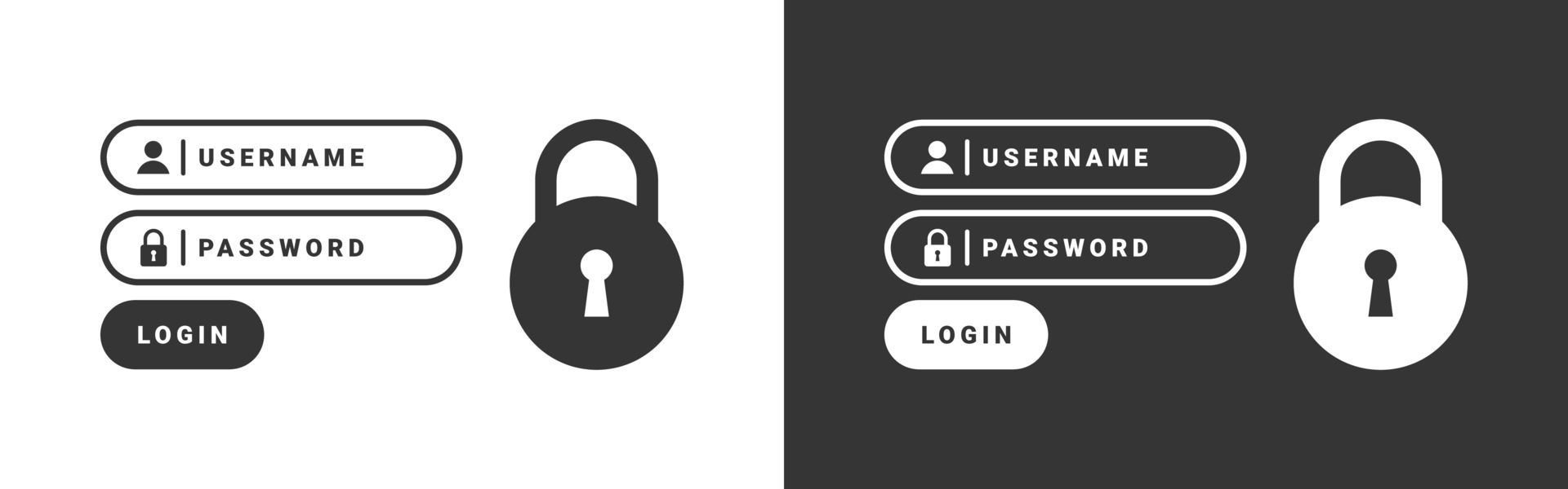 App Or Site Account Login Form Cybersecurity And Privacy Concepts To